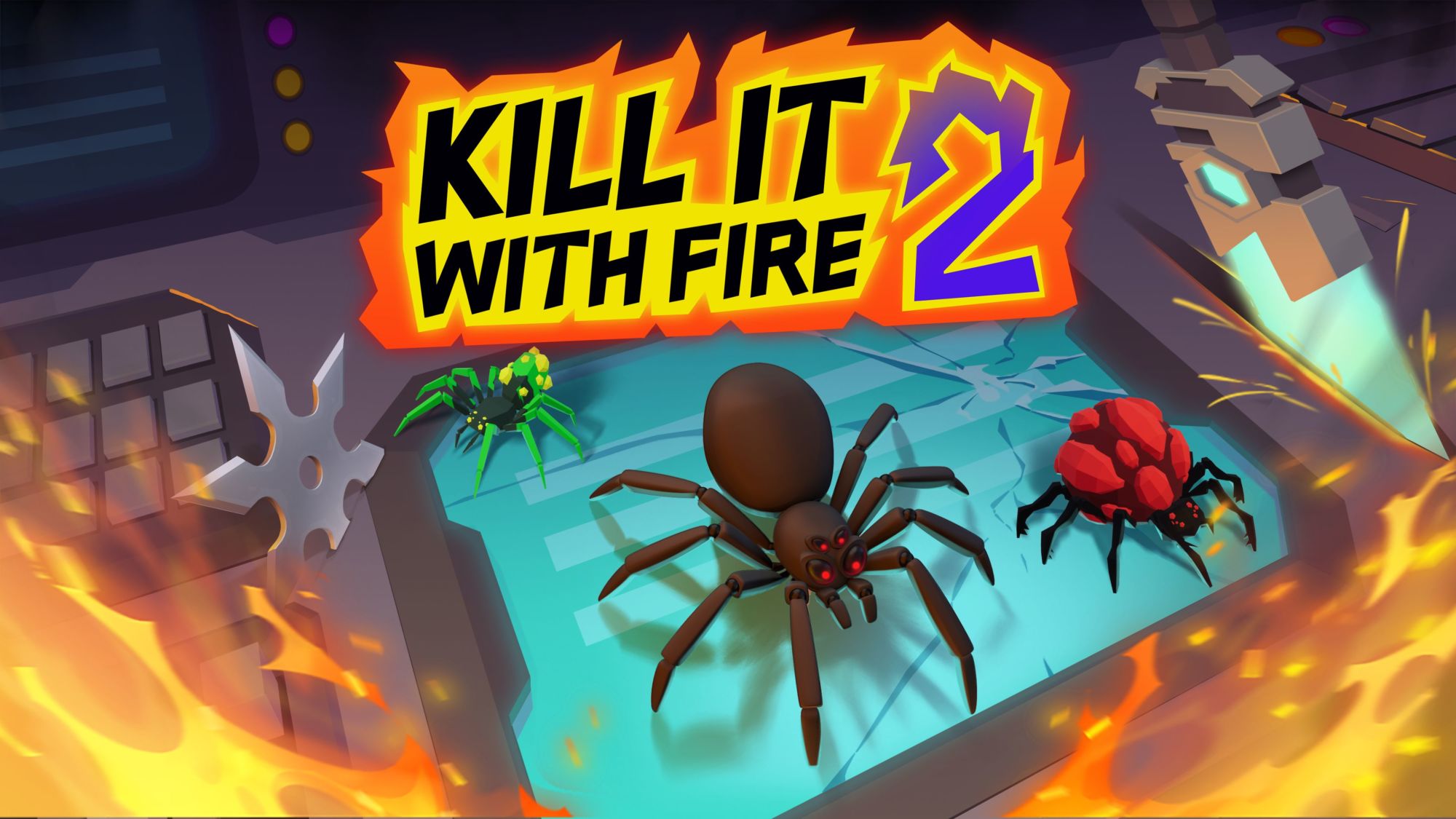 Kill It With Fire 2 Drops Launch Trailer With Full Game Release