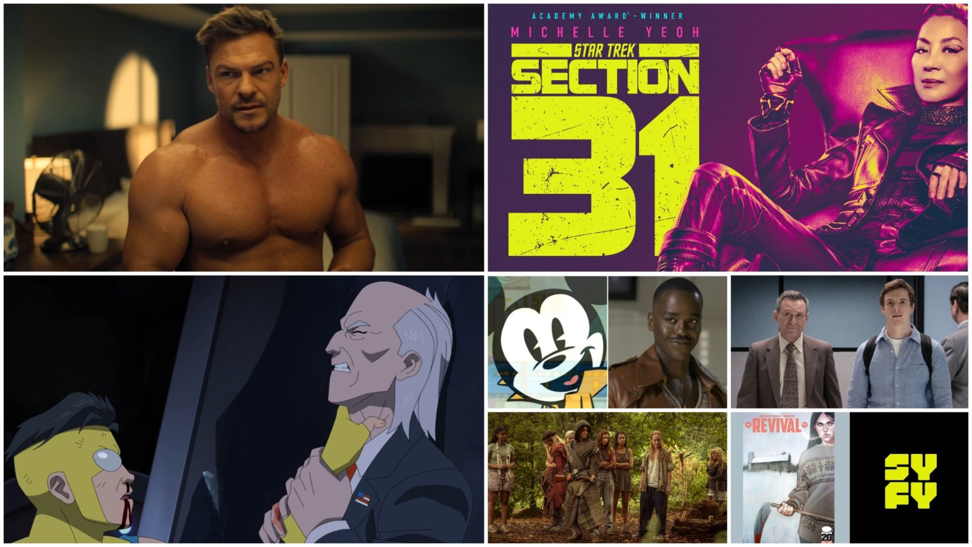 Reacher, Dexter, Invincible, Section 31 & More: BCTV Daily Dispatch