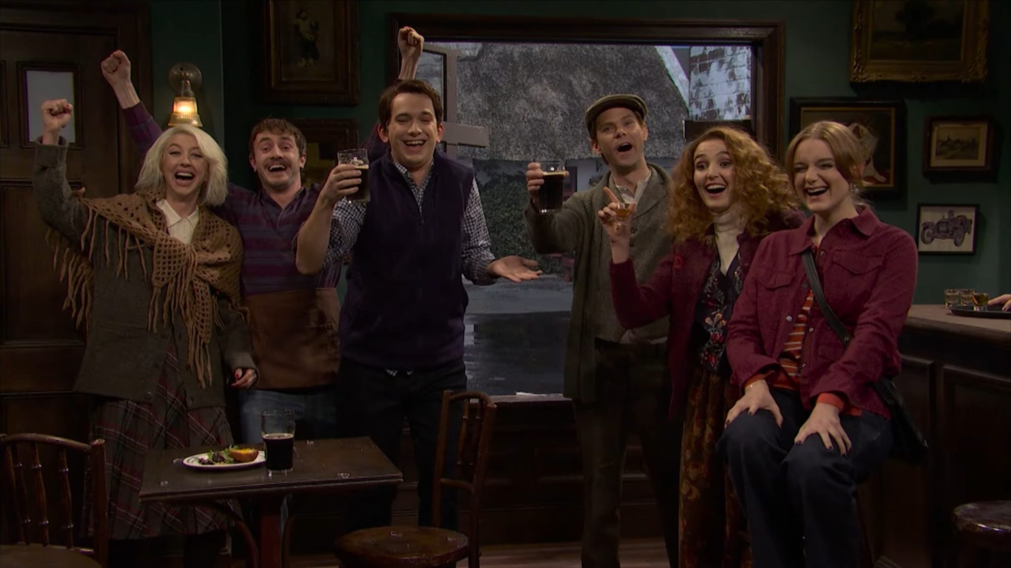 SNL 50 Cut For Time Sketch Tackles "Irish Americans" Visiting Ireland