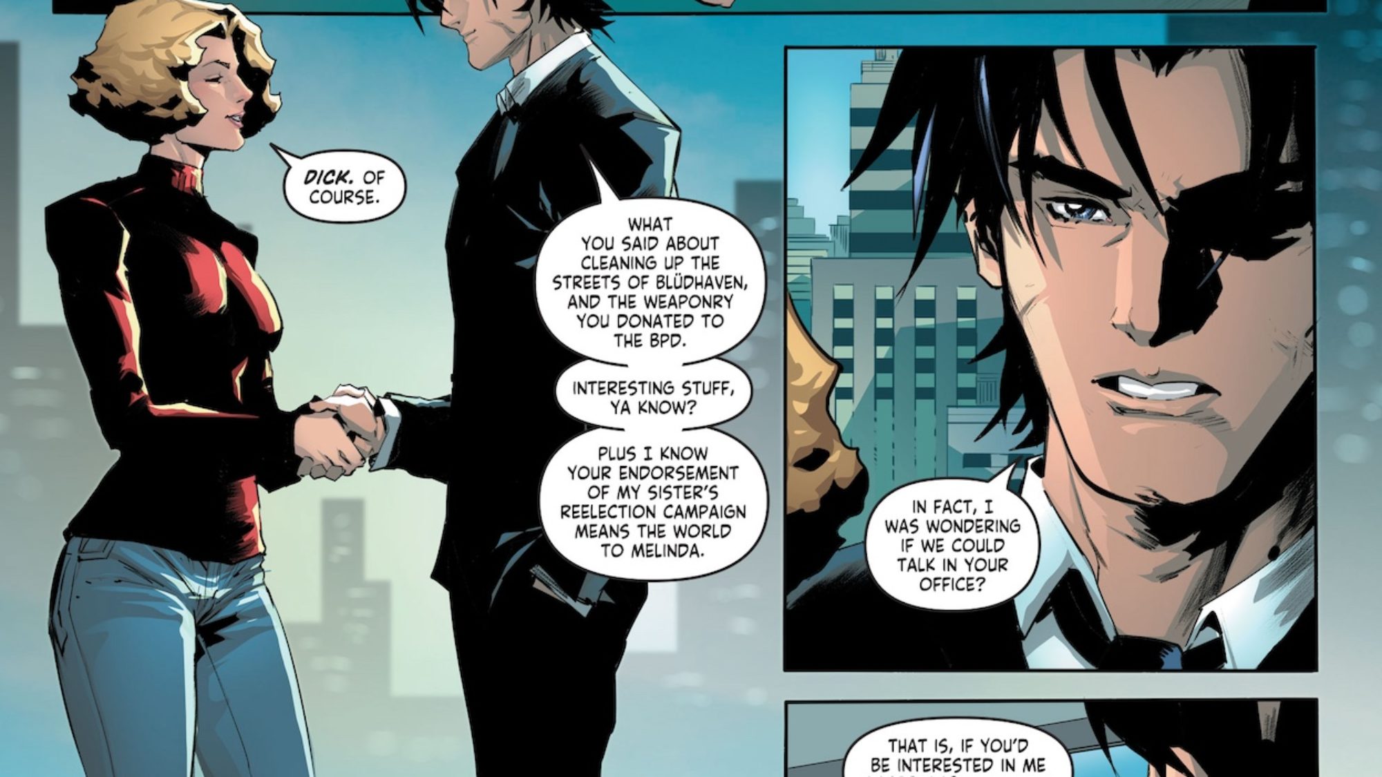 Nightwing #121 Preview: Bludhaven's Gangs Get A Wake-Up Call