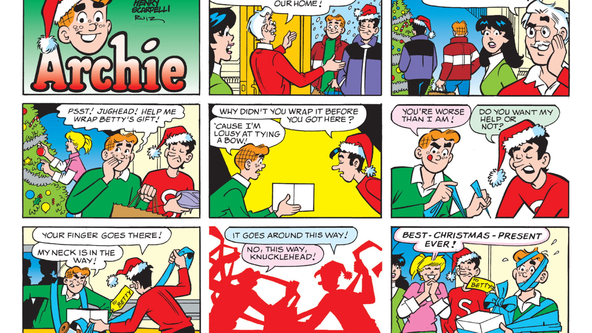 Archie Jumbo Comics Digest #356 Preview: Secret Santa Showdown