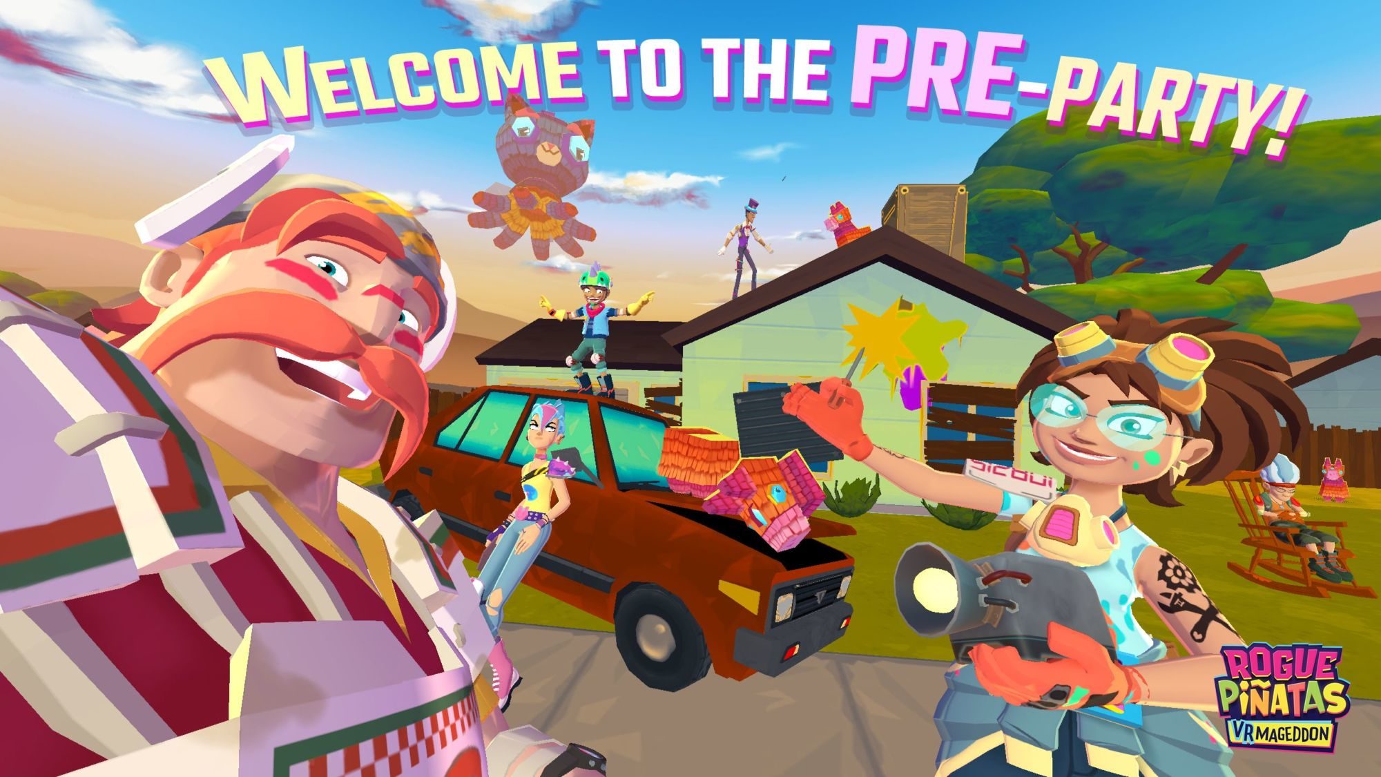 Rogue Piñatas: VRmageddon Announces Closed Beta Pre-Registrations