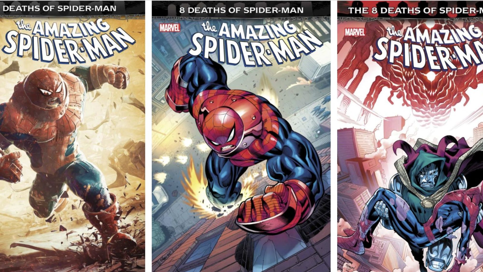 Spider-Juggernaut in Amazing Spider-Man Marvel March 2025 Solicits