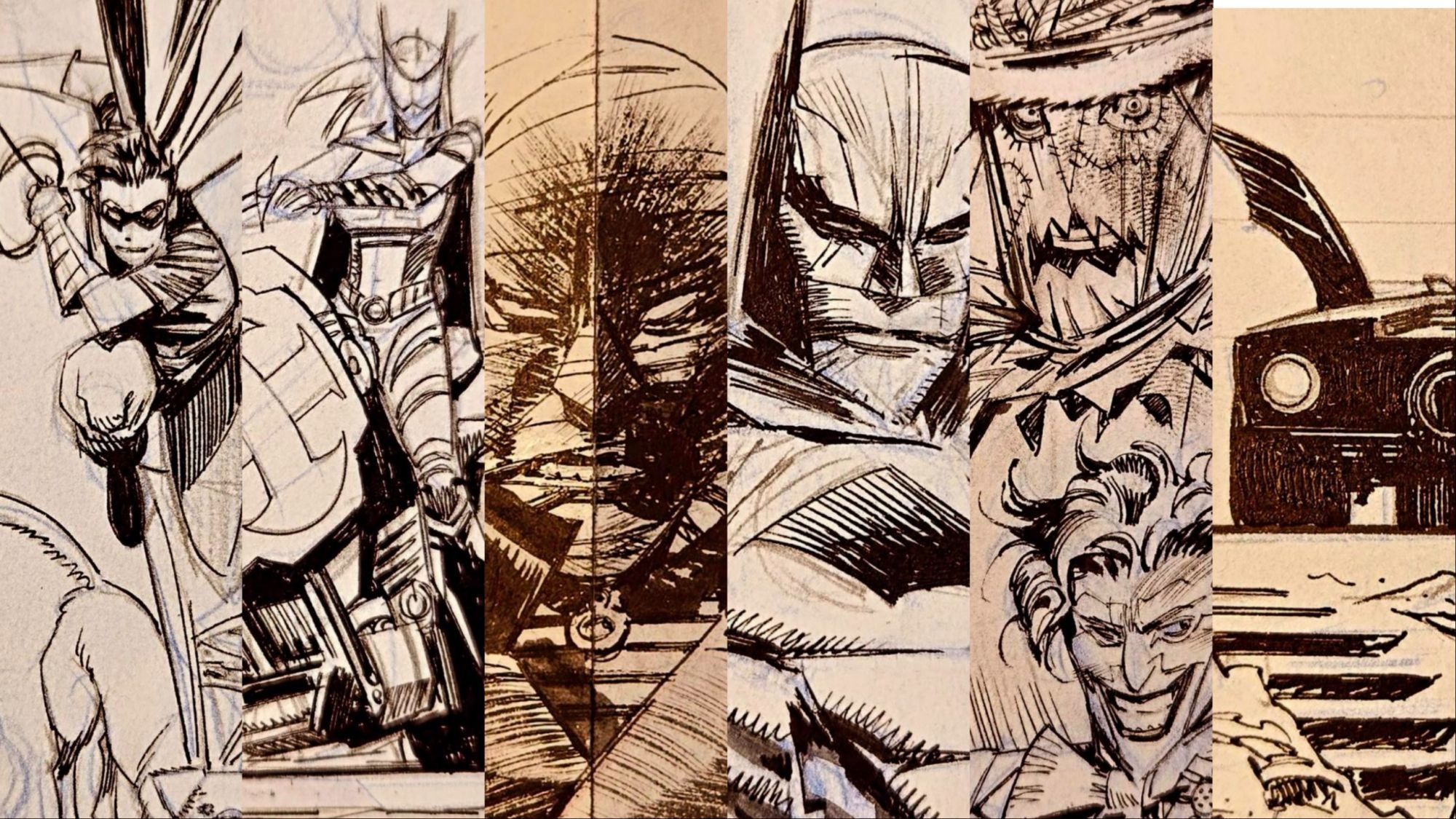 Sean Murphy Afraid Of His Own Batman: Hush 2 Wraparound Cover Art