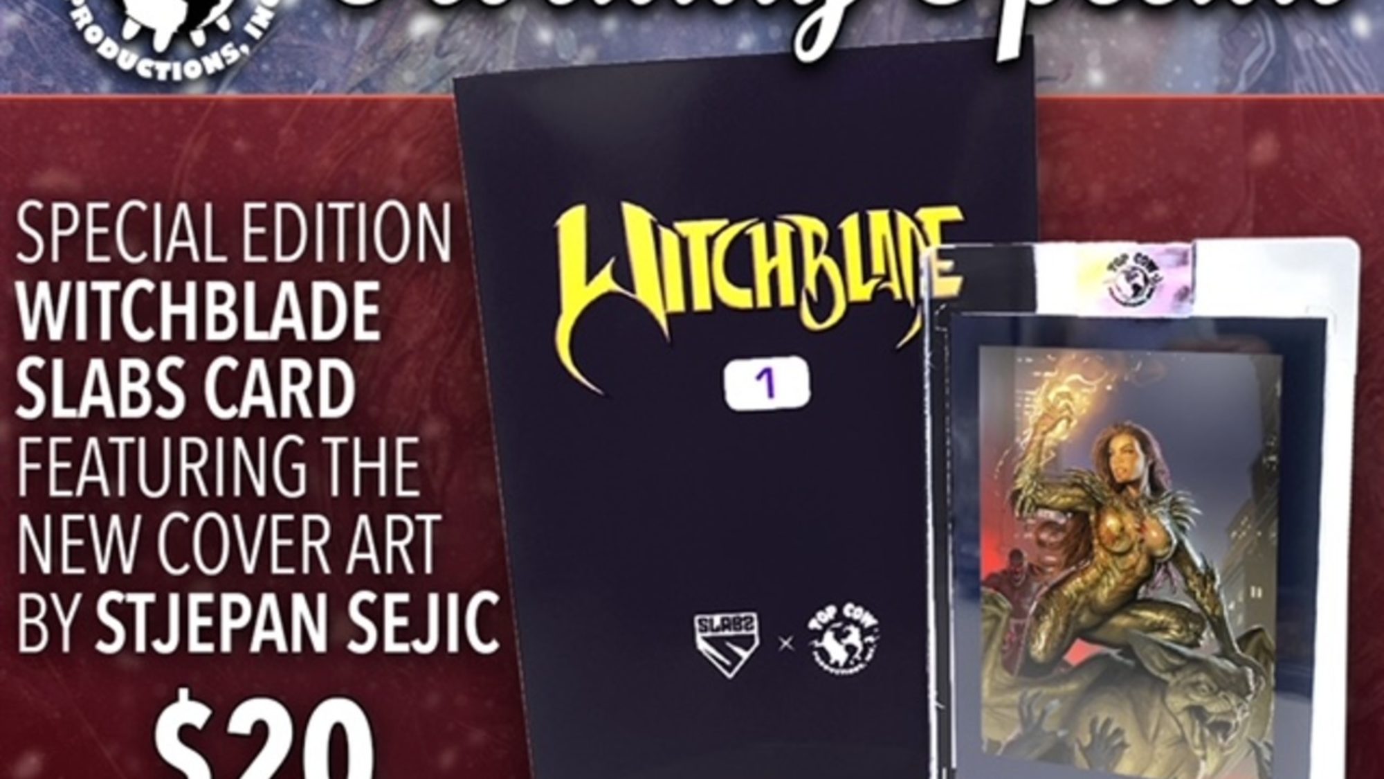 Witchblade Complete Collection Kickstarter Offers Stjepan Šejić Cover