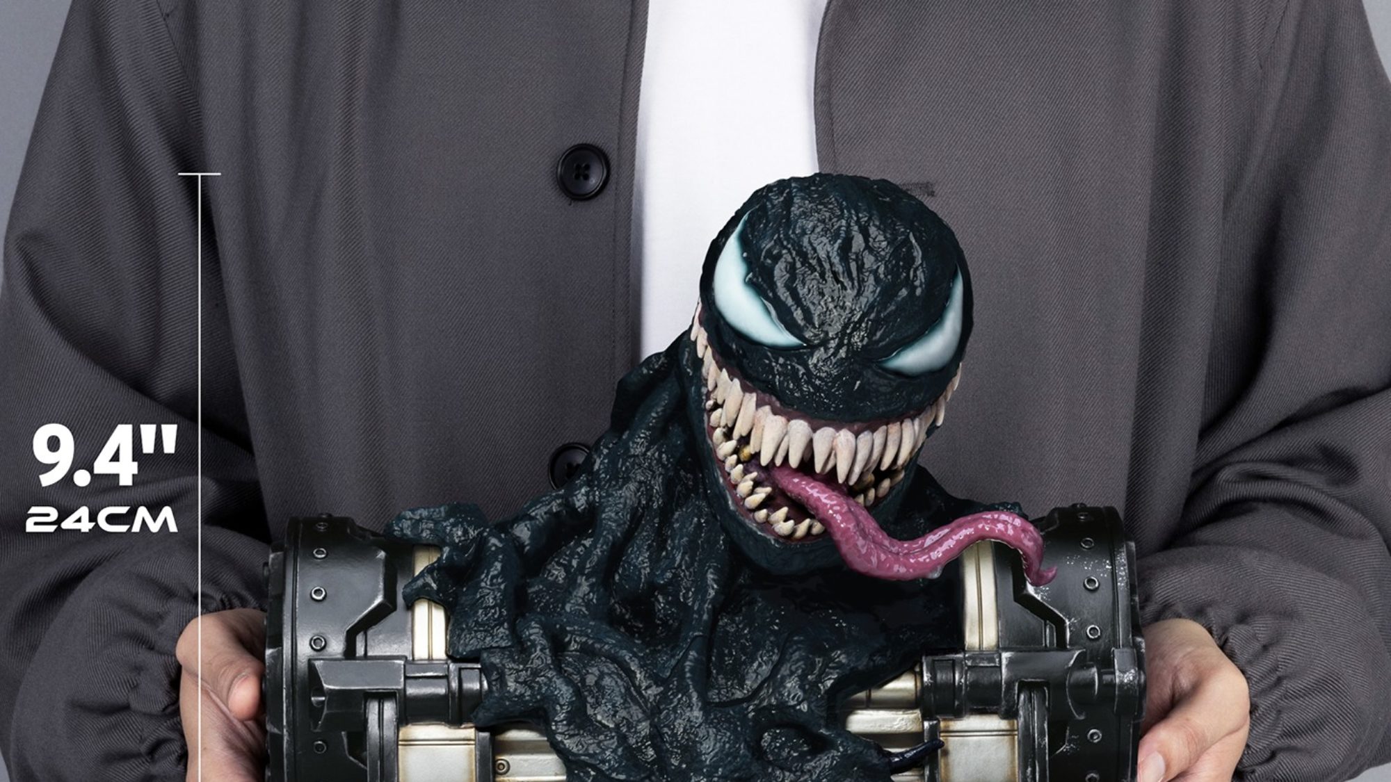 Beast Kingdom Unveils New Venom Movie Life Size Symbiote Statue