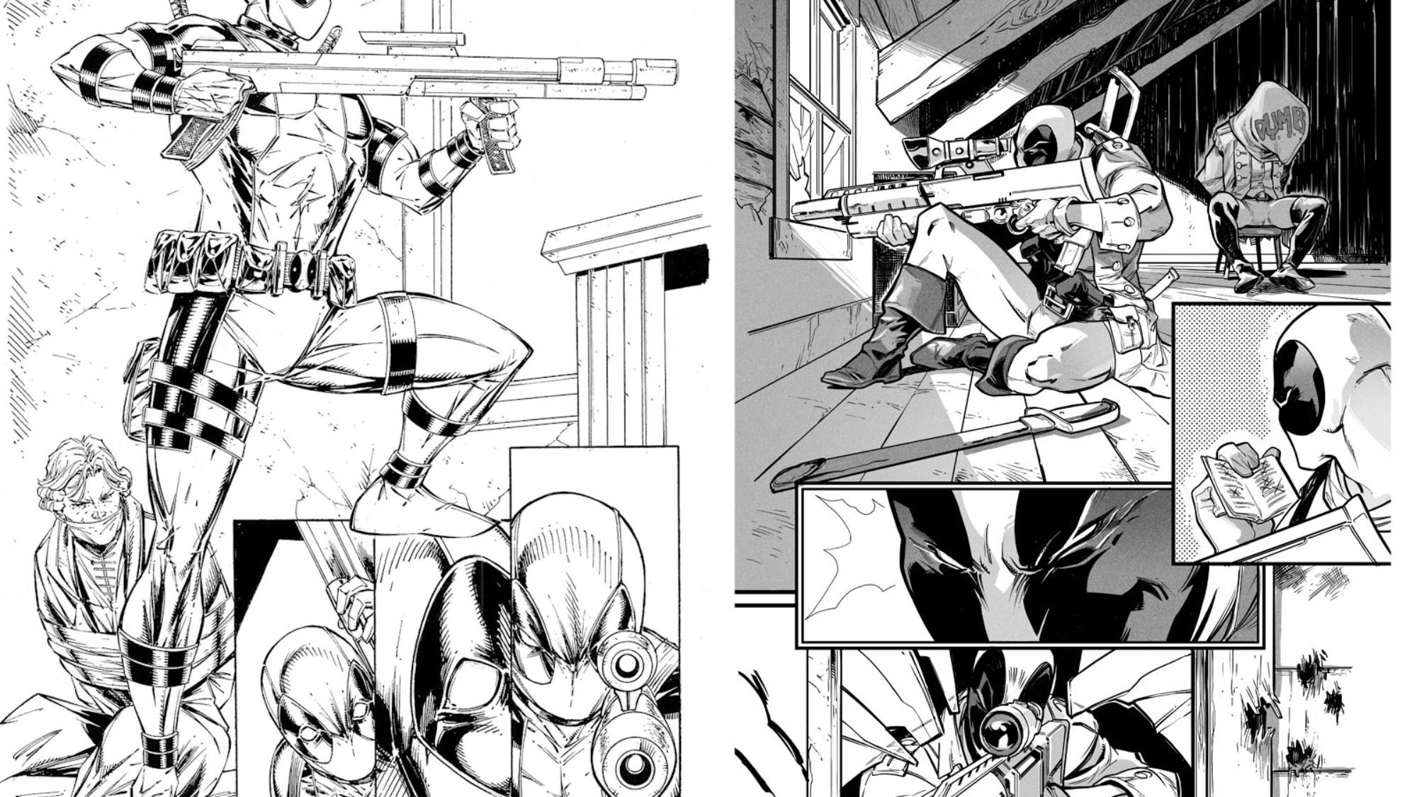 When Rob Liefeld & Pepe Larraz Drew The Same Deadpool X-Force Comic