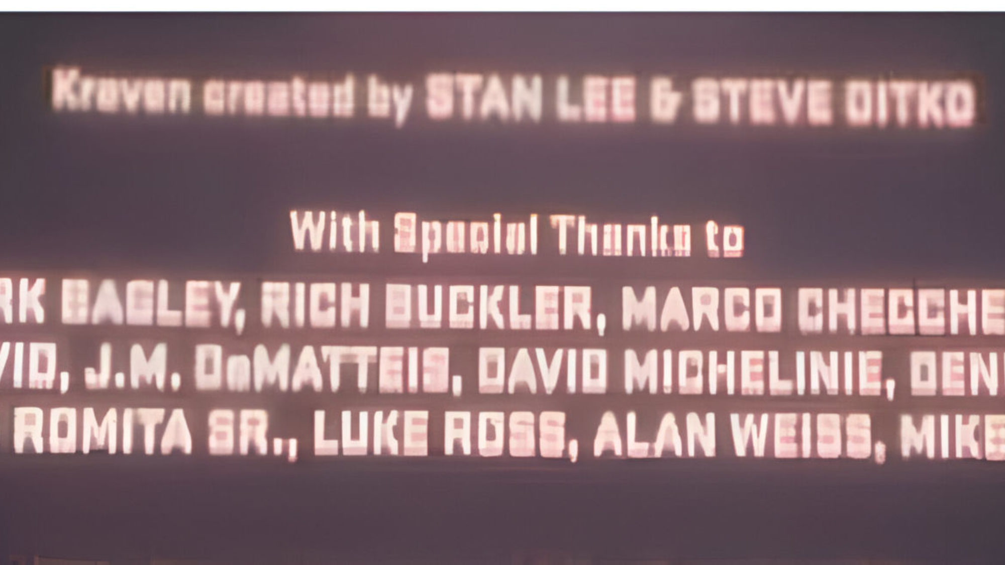 Breaking Down the Comic Book Creator Credits For Kraven The Hunter