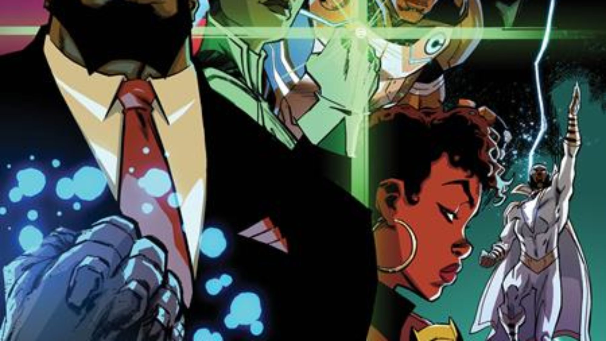 Josiah Power in The Power Company: Recharged from DC Comics in April