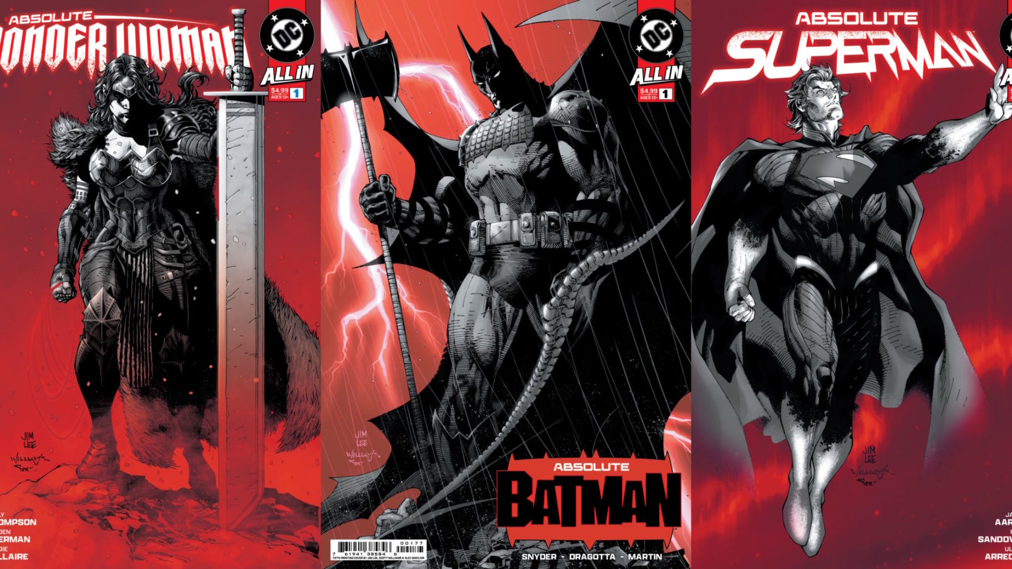 PrintWatch: Absolute Jim Lee, Rogue & You Won't Feel A Thing Printings