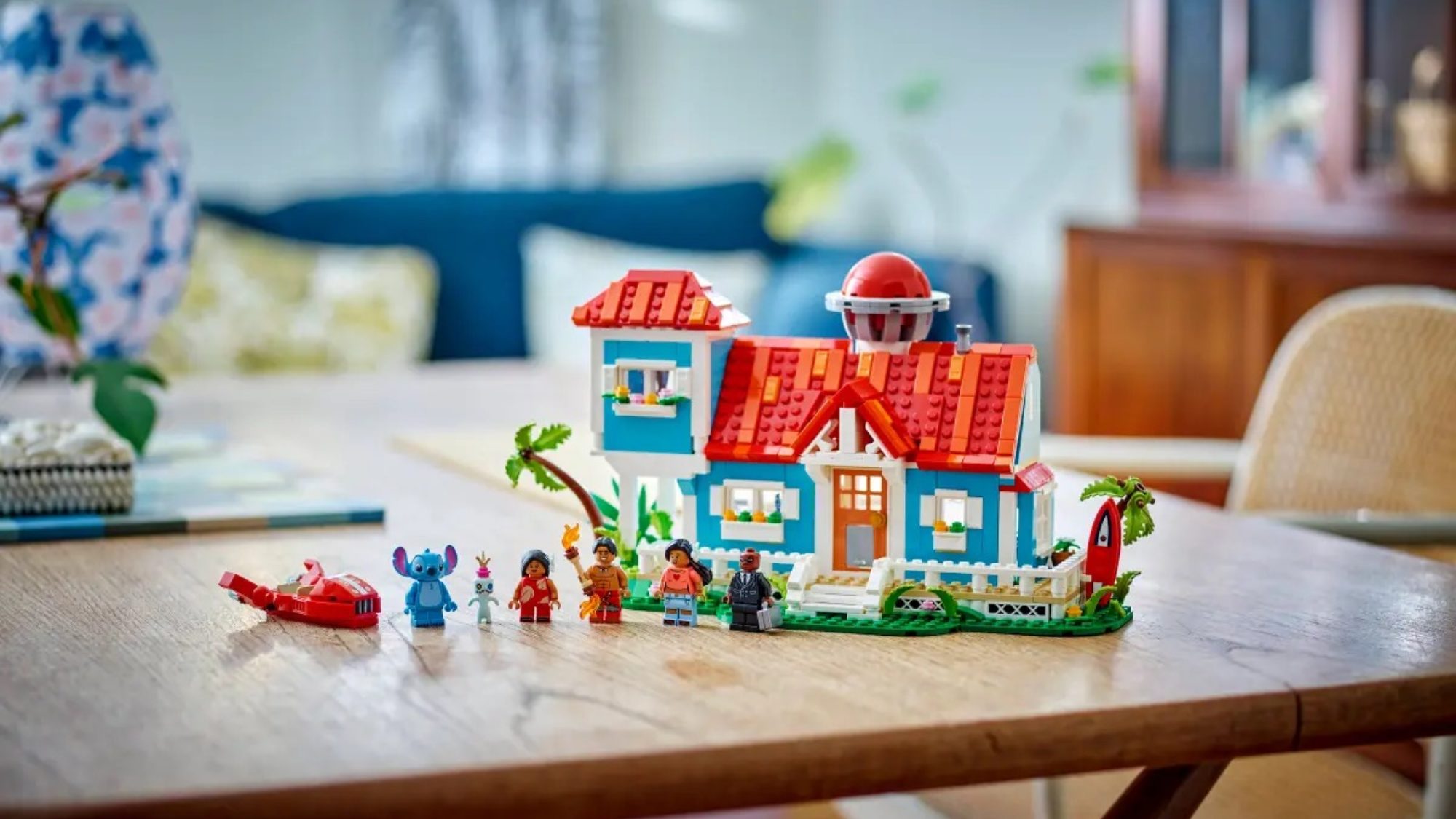 Say Aloha to LEGO’s New Disney Lilo and Stitch Beach House Set