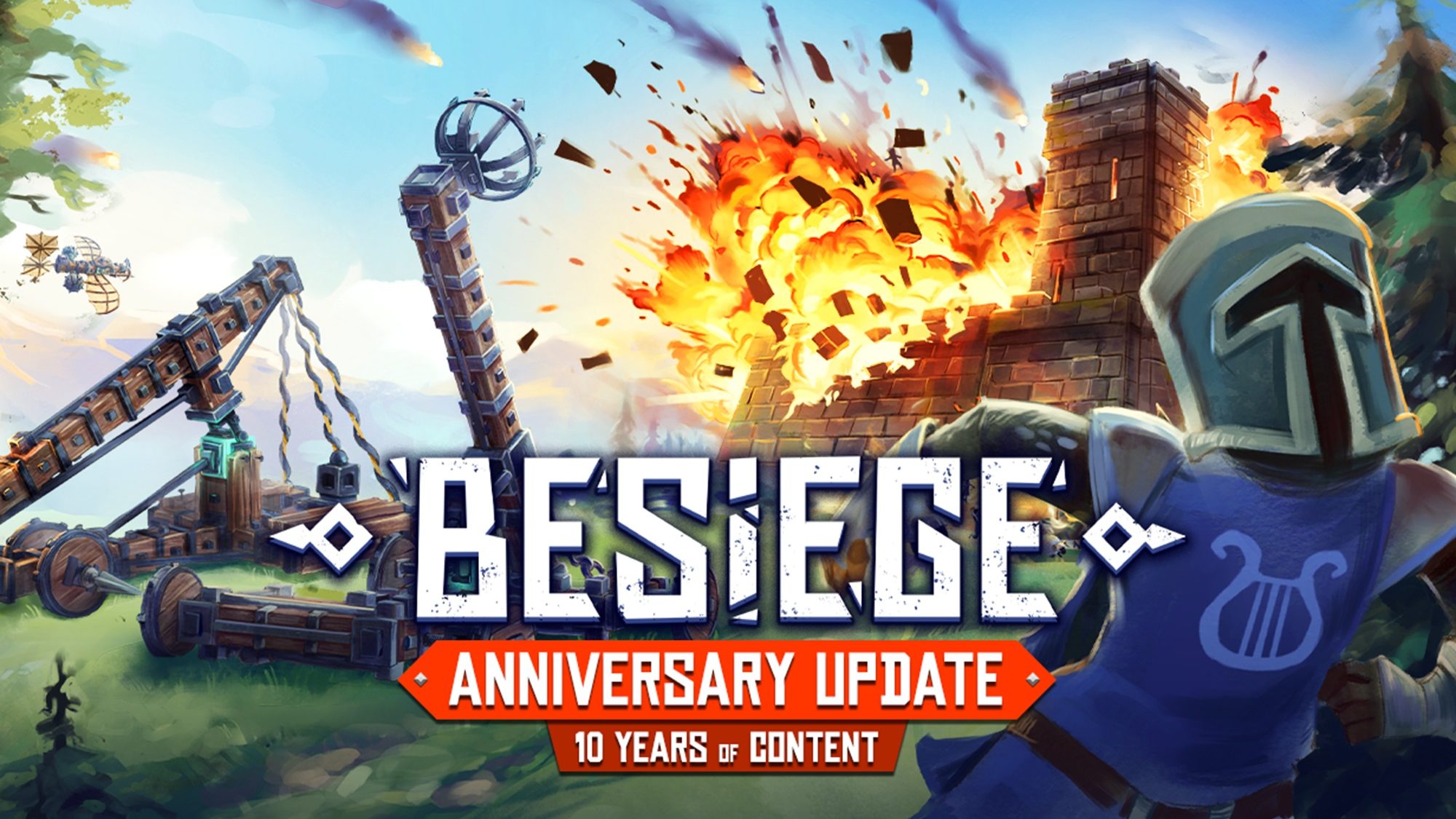 Besiege Reveals Special Update For Its 10th Anniversary