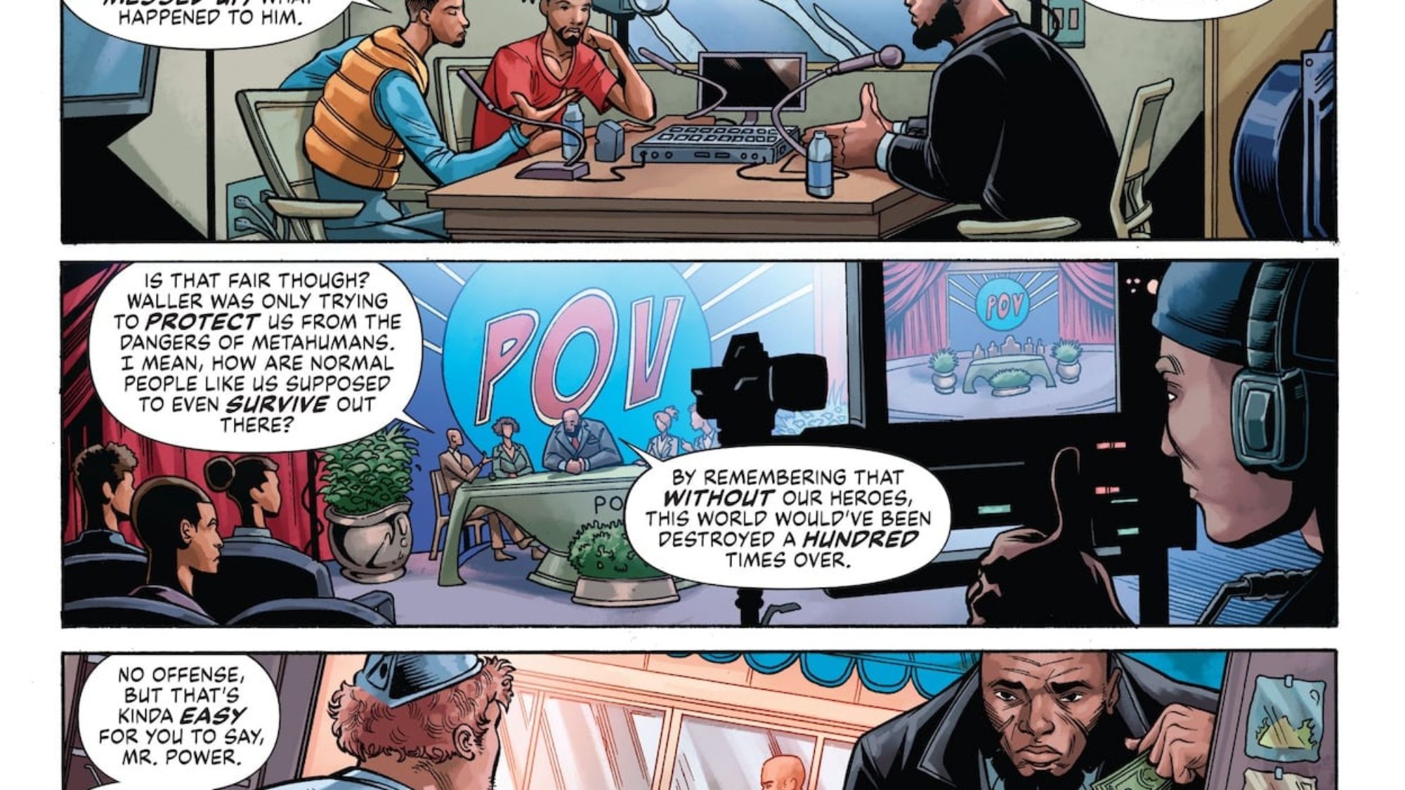 DC Power: Rise of the Power Company #1 Preview: Waller Was Right?