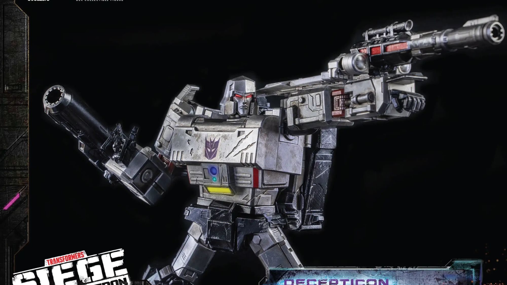 Transformers: War For Cybertron Megatron DLX Arrives from threezero