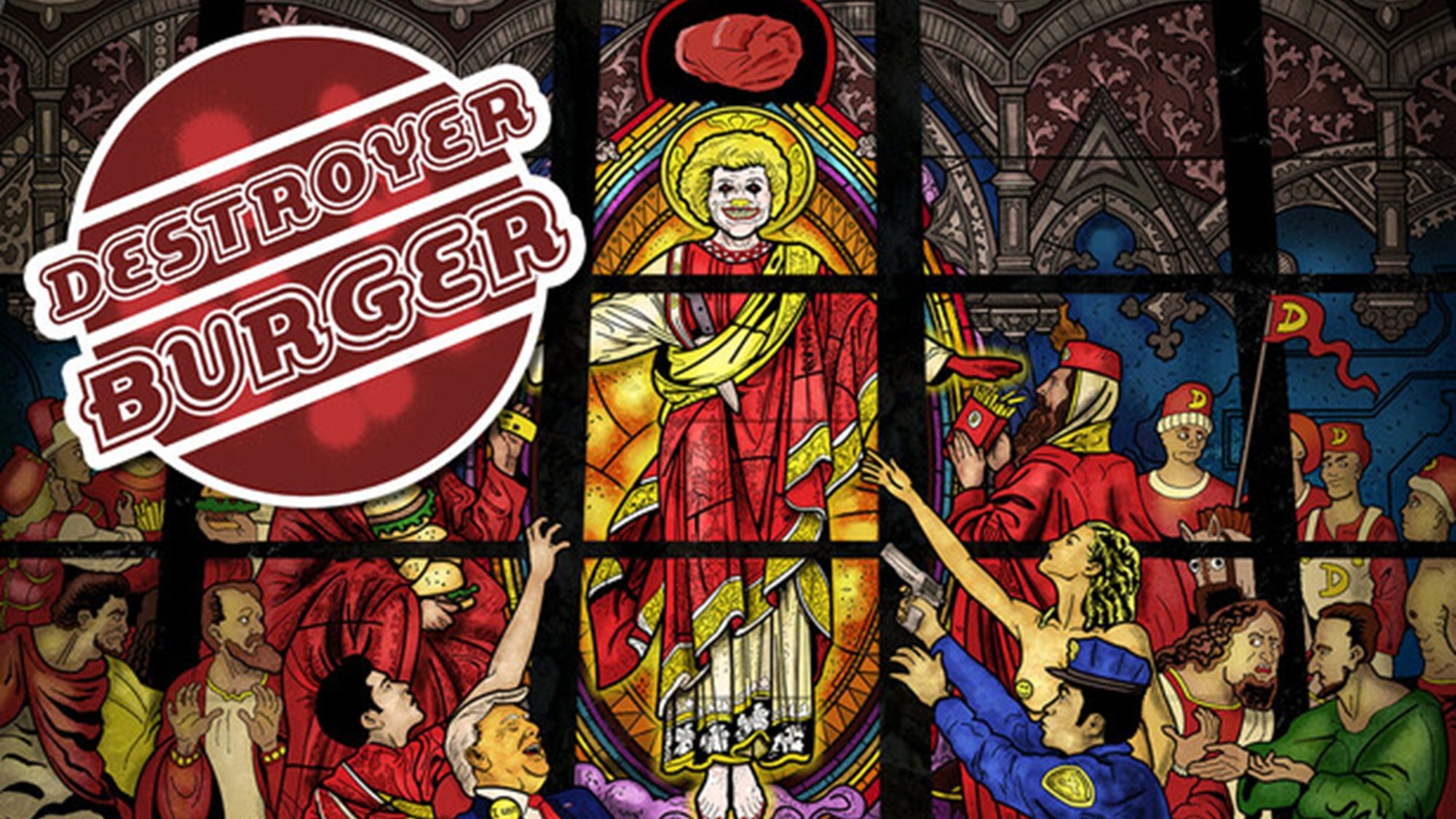 New Satirical Fast Food Simulator Destroyer Burger Announced