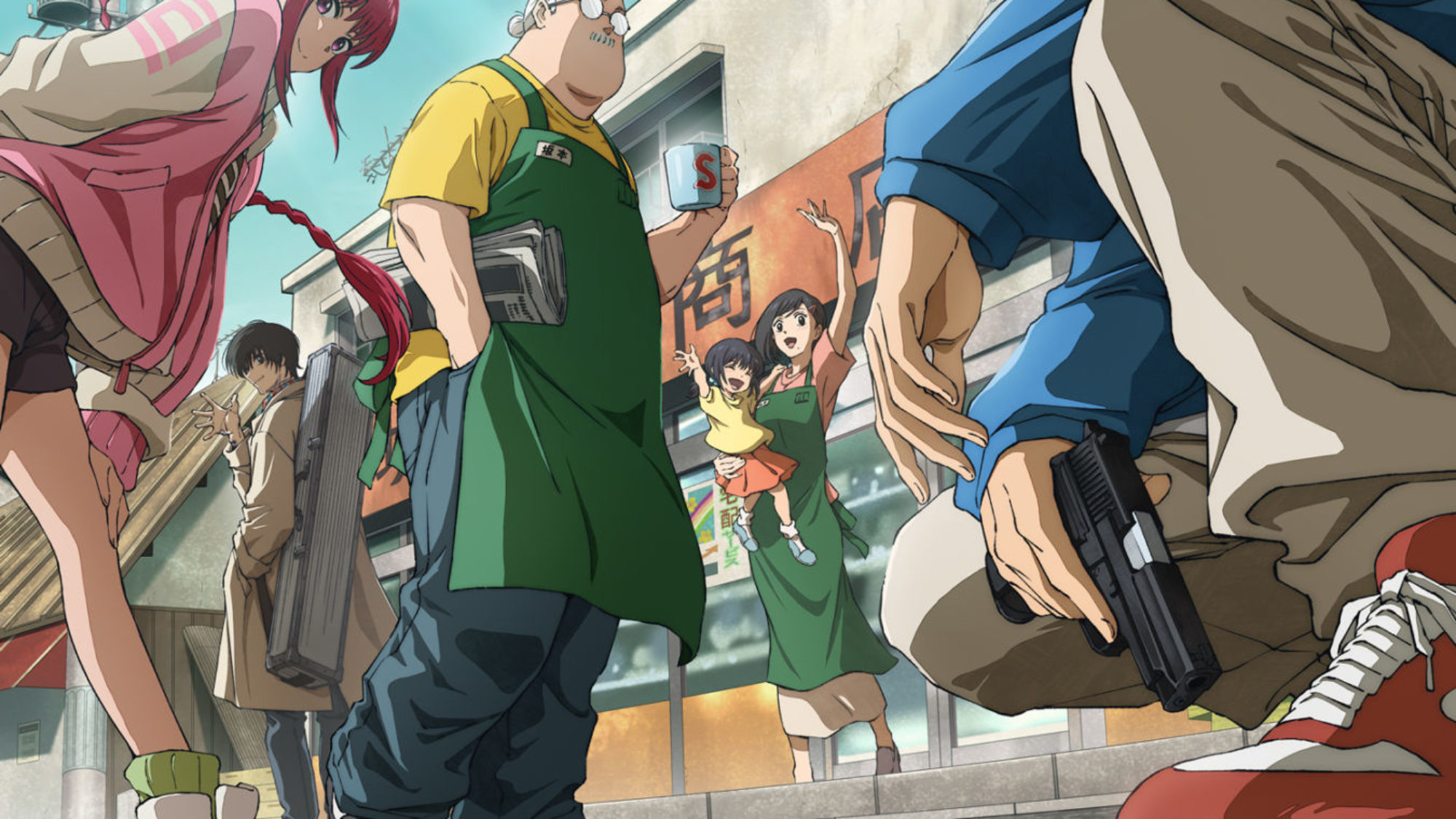 Sakamoto Days: Netflix Anime Series Gets Final Trailer, Image Gallery