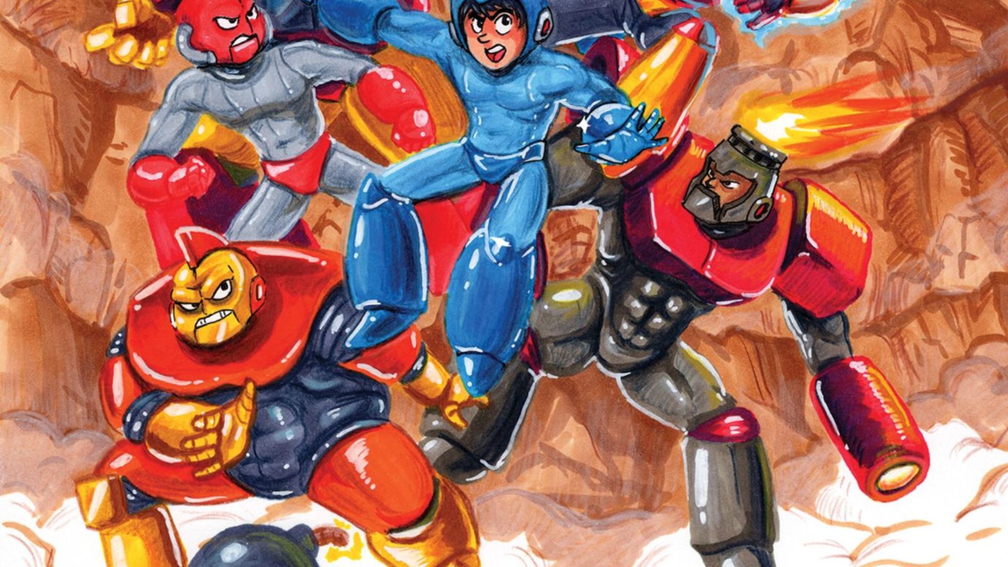 Hand-Drawn Game Guides launches new Mega Man book for pre-order | News ...
