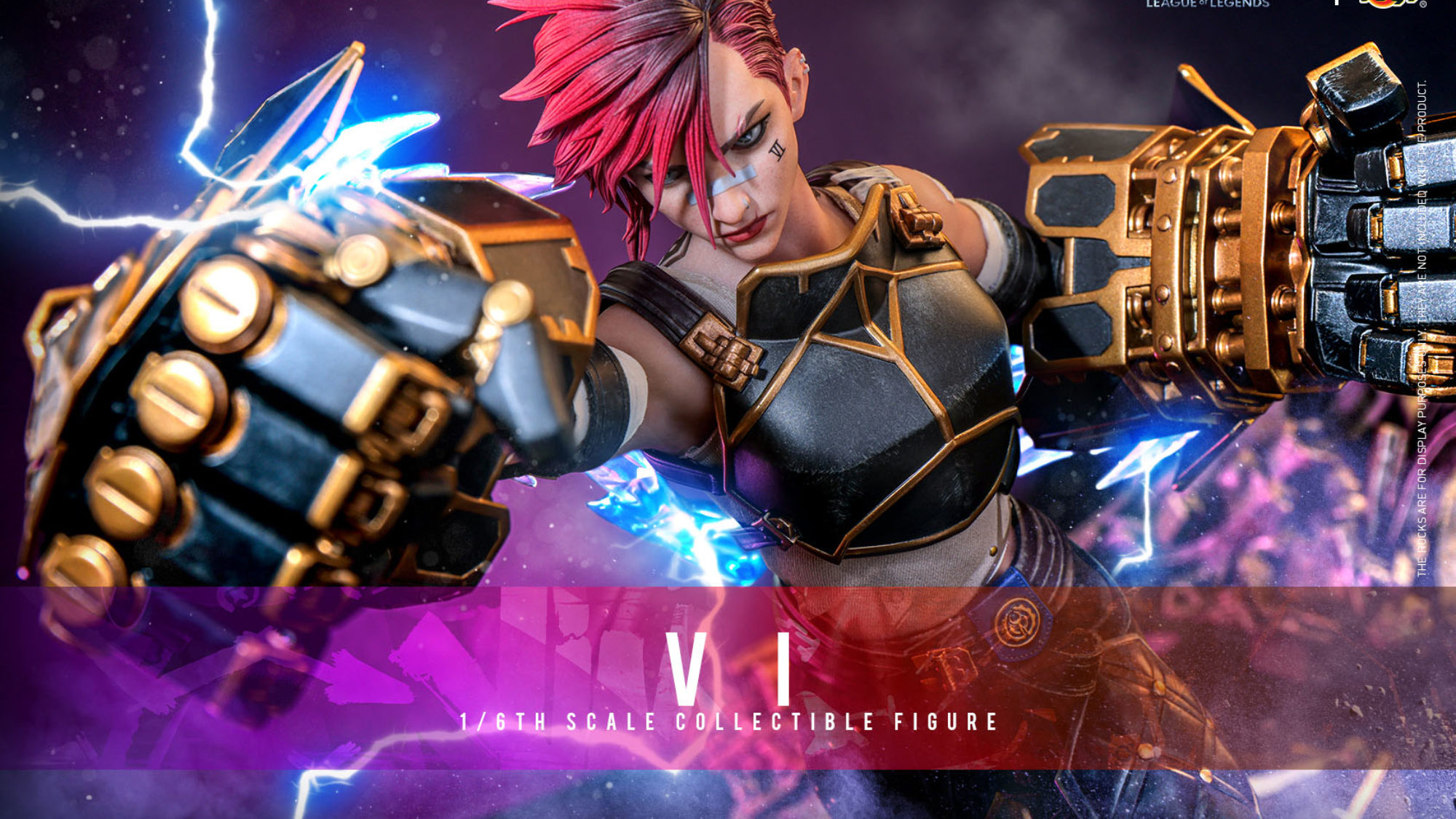 Hot Toys Reveals New 1/6 Scale League of Legends: Arcane Vi Figure