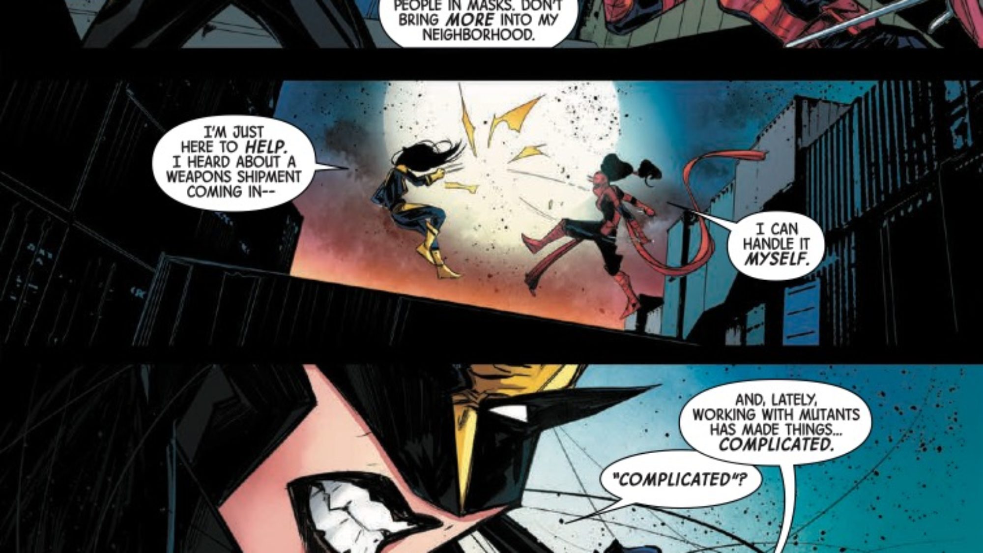 Laura Kinney: Wolverine #2 Preview: Claws vs. Sais in NYC Showdown