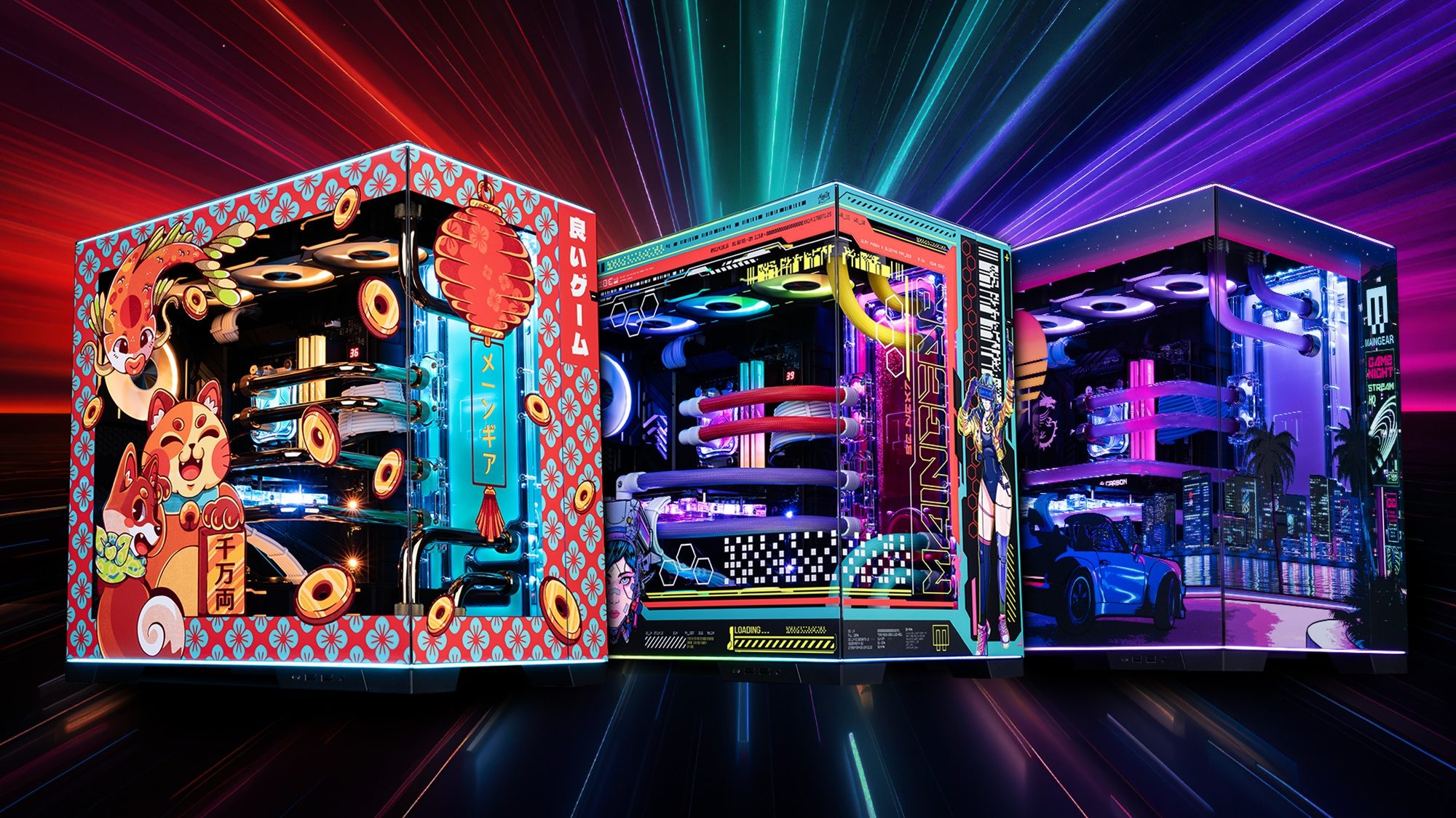 Maingear Reveals Multiple PC Tower Designs During CES 2025
