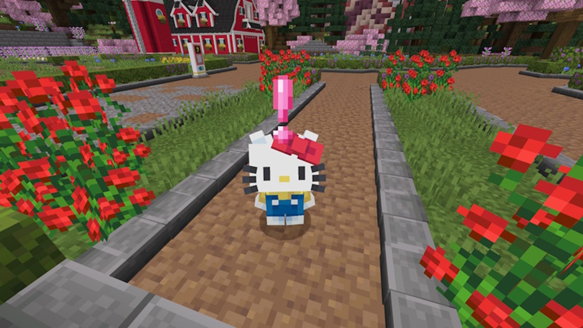 MInecraft Releases Brand-New Hello Kitty DLC Content