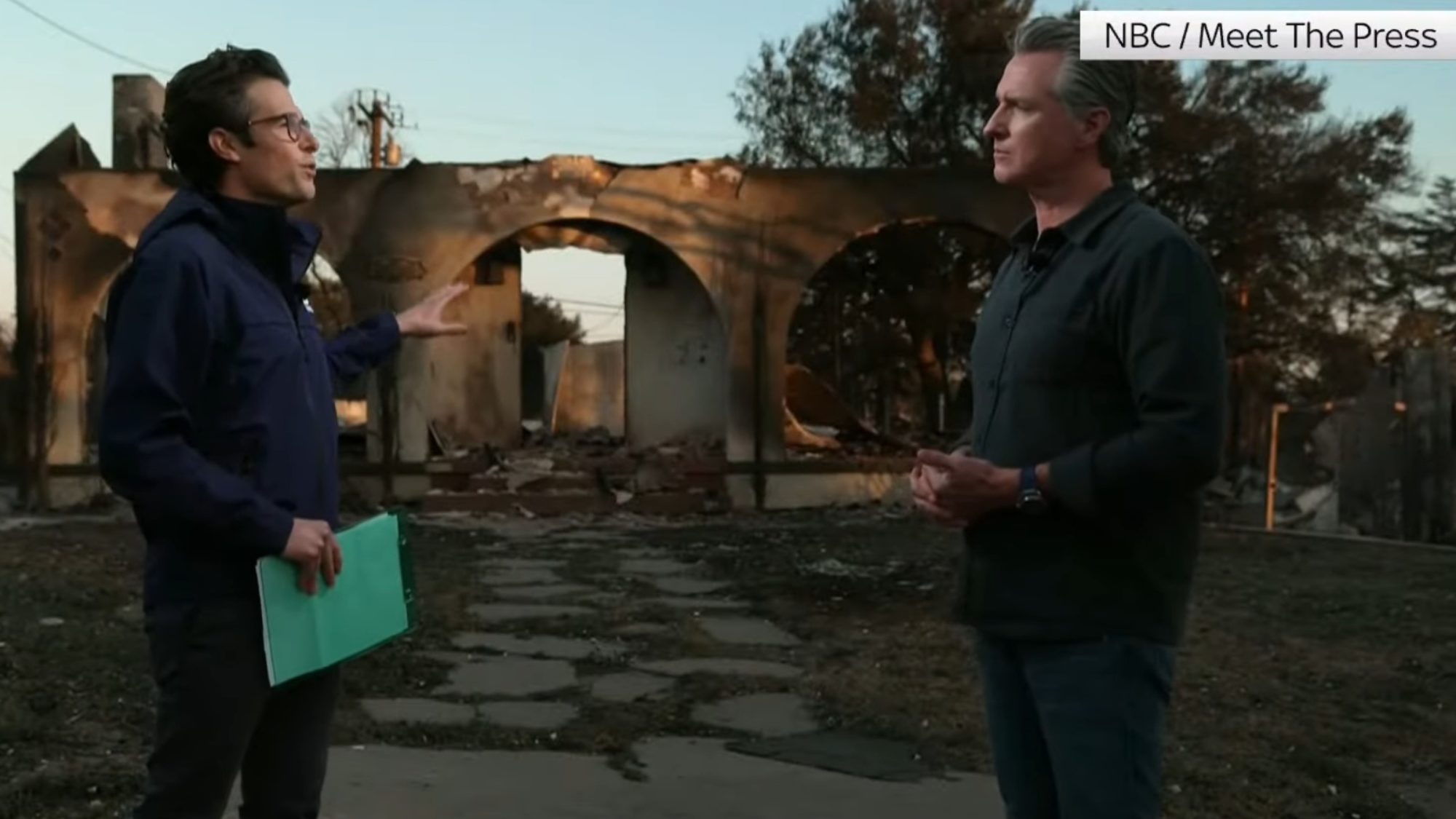 Meet the Press: Newsom on LA Recovery "Marshall Plan;" Trump Threats