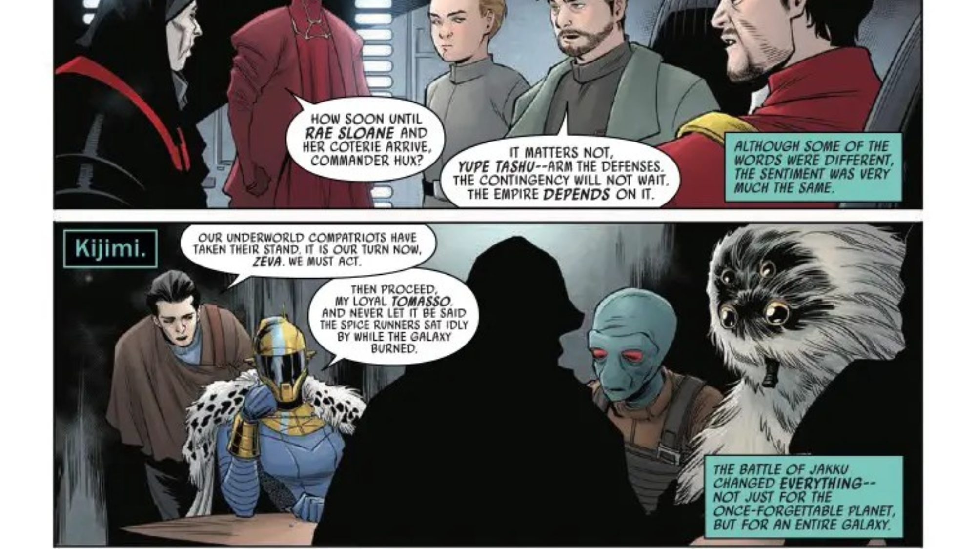 Star Wars: The Battle of Jakku - Last Stand #4 Preview: Risky Gambit