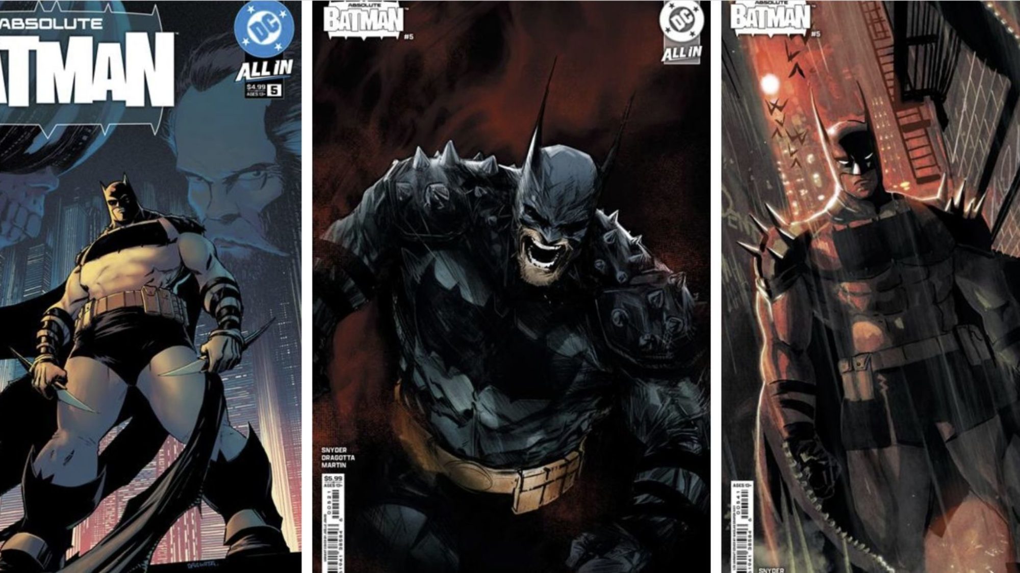 Absolute Batman #5 Sells Over 140K And How Darkseid Is A YouTube Troll