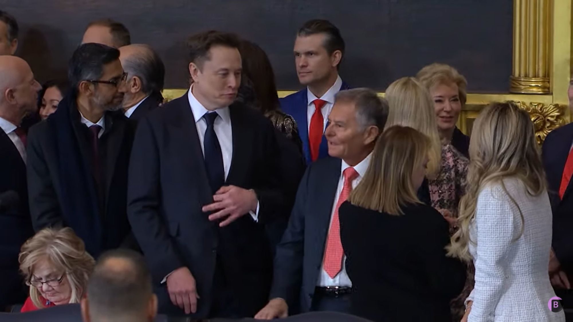 Ike Perlmutter And Elon Musk At The Inauguration Of Donald Trump 2.0