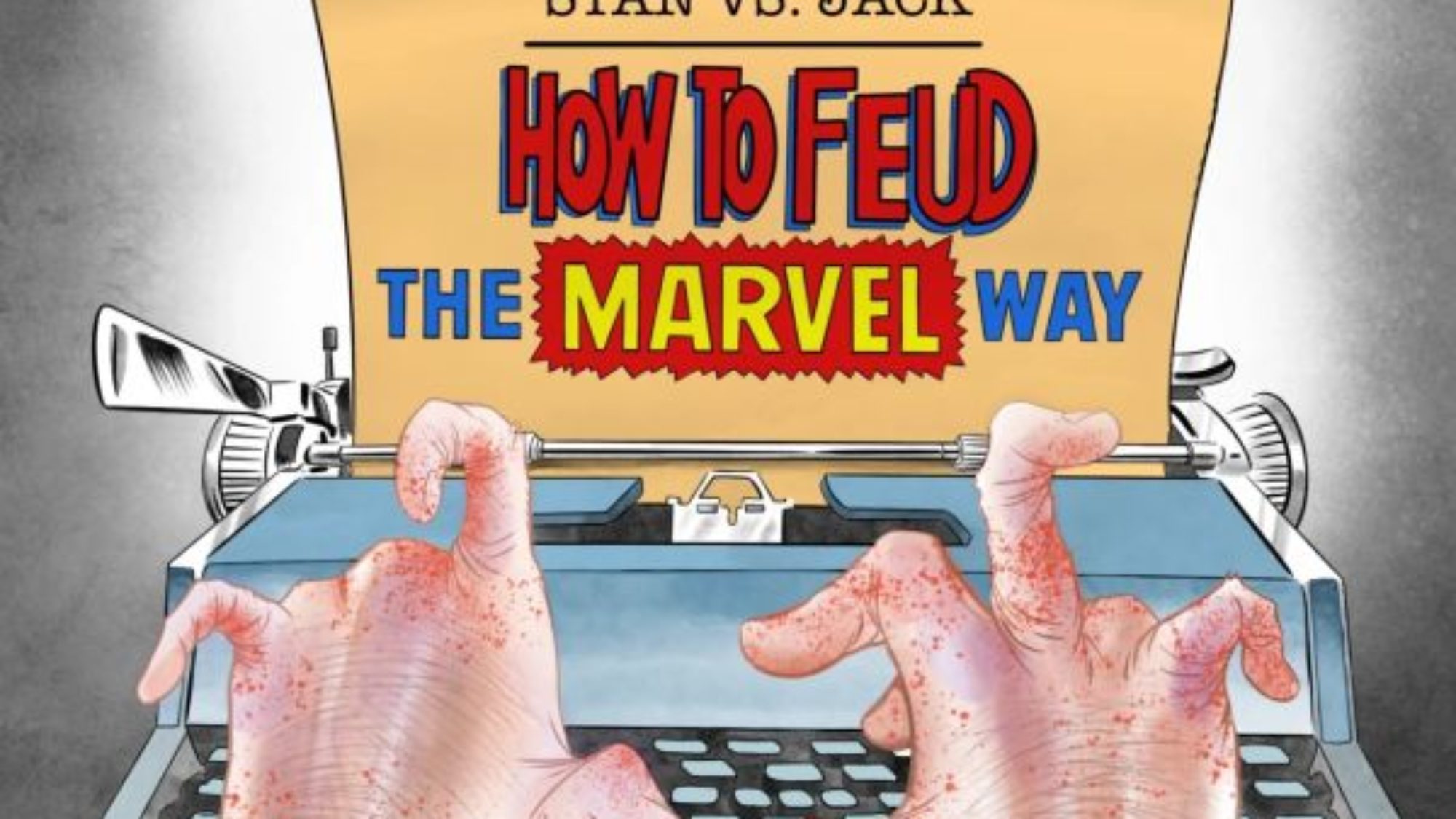 Stan Lee vs Jack Kirby in Cosmic Lion April 2025 Solicitations