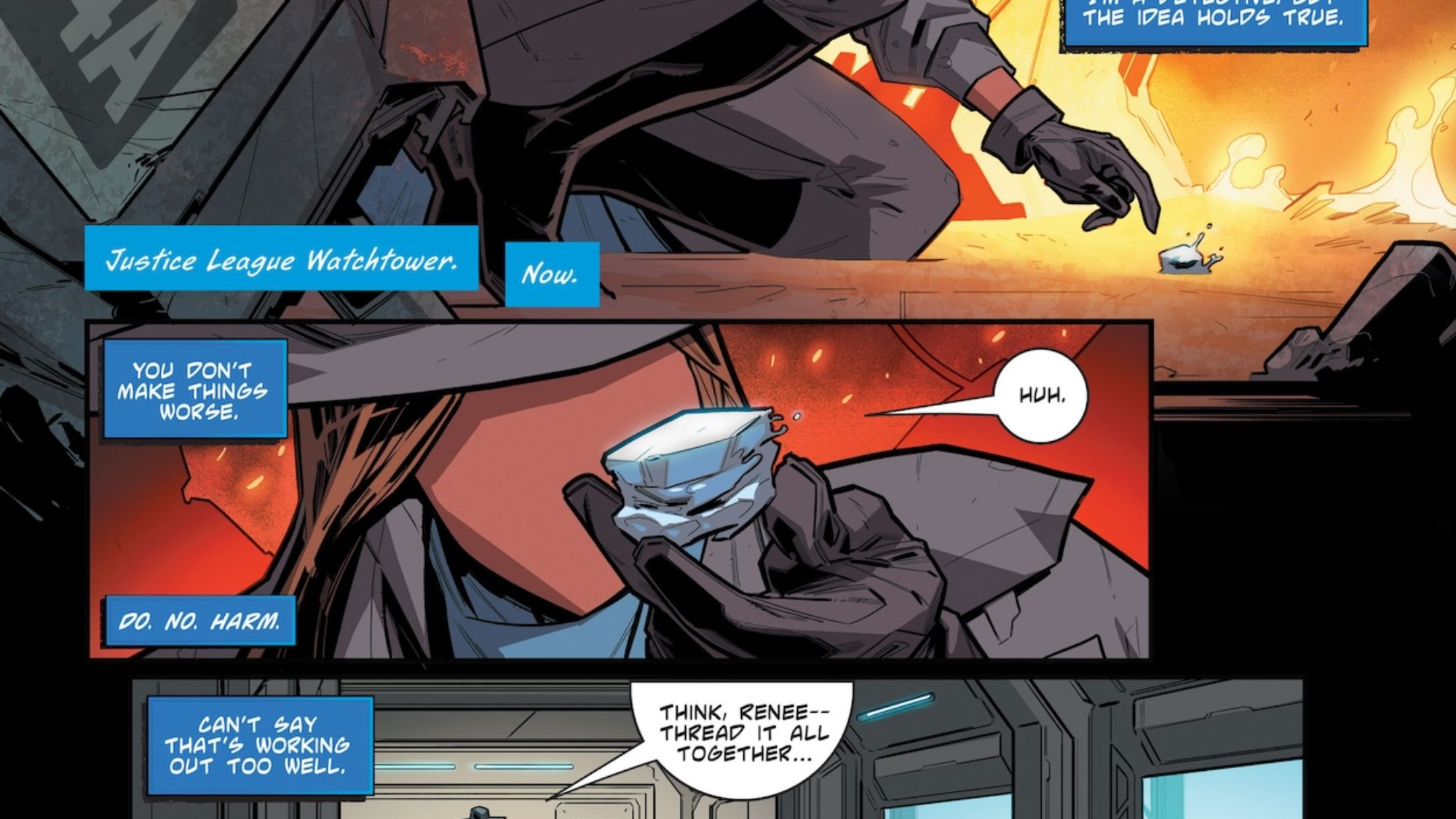 Question: All Along The Watchtower #3 Preview: JL in Peril?