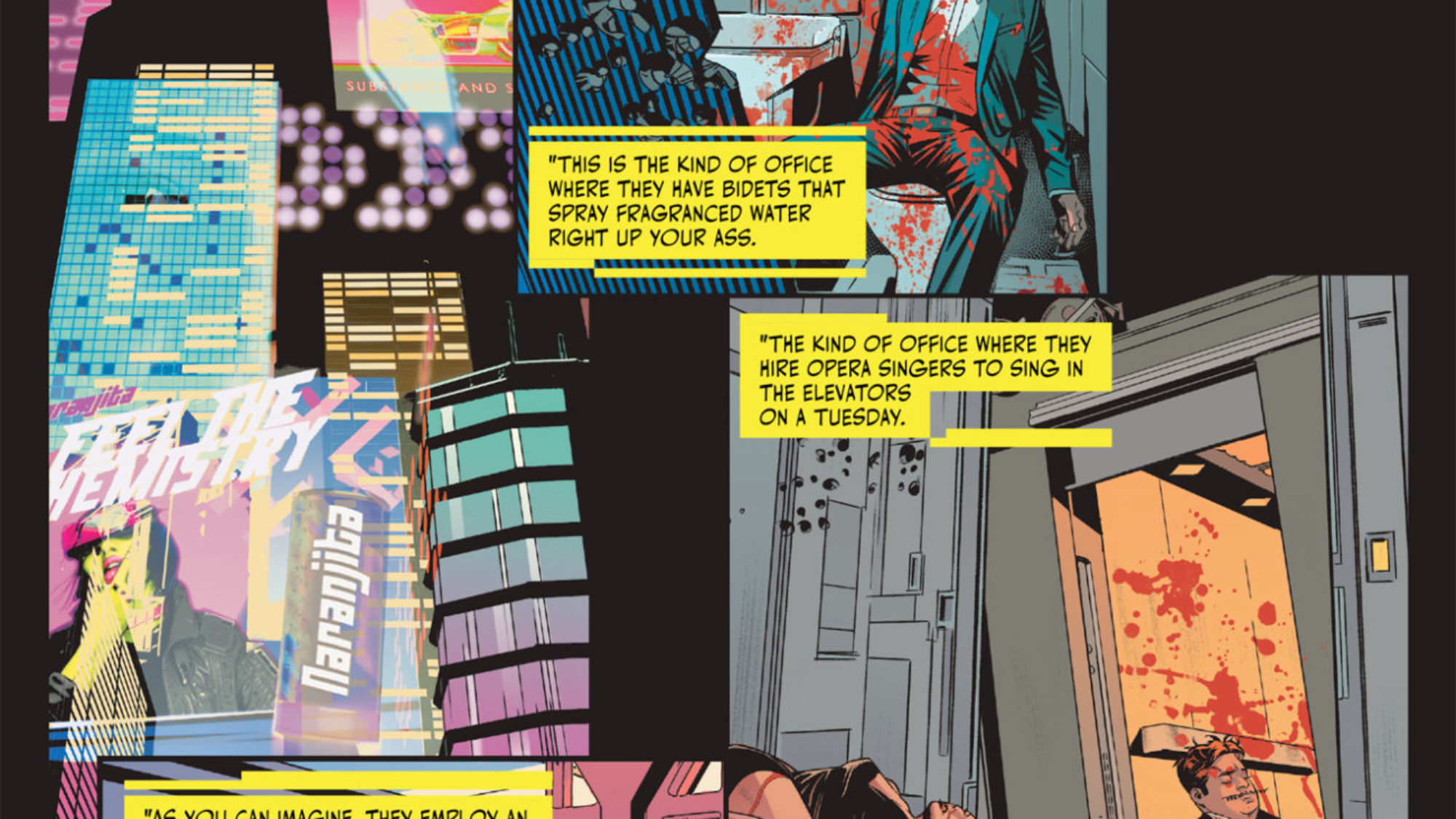 Cyberpunk 2077: Psycho Squad #1 Preview: MaxTac's Worst Day Yet