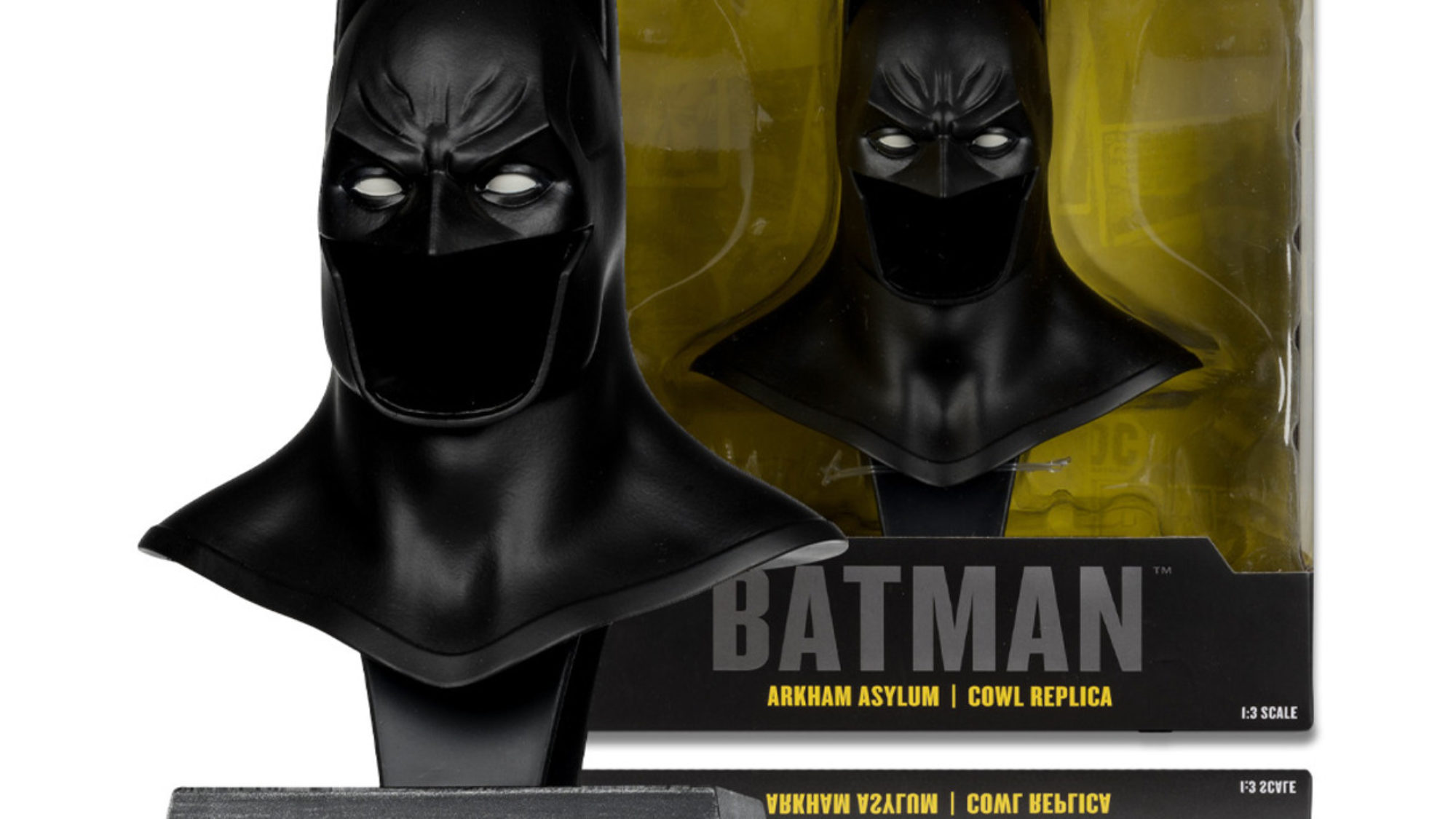 McFarlane Toys Unveils New Batman Arkham Asylum 1:3 Replica Cowl