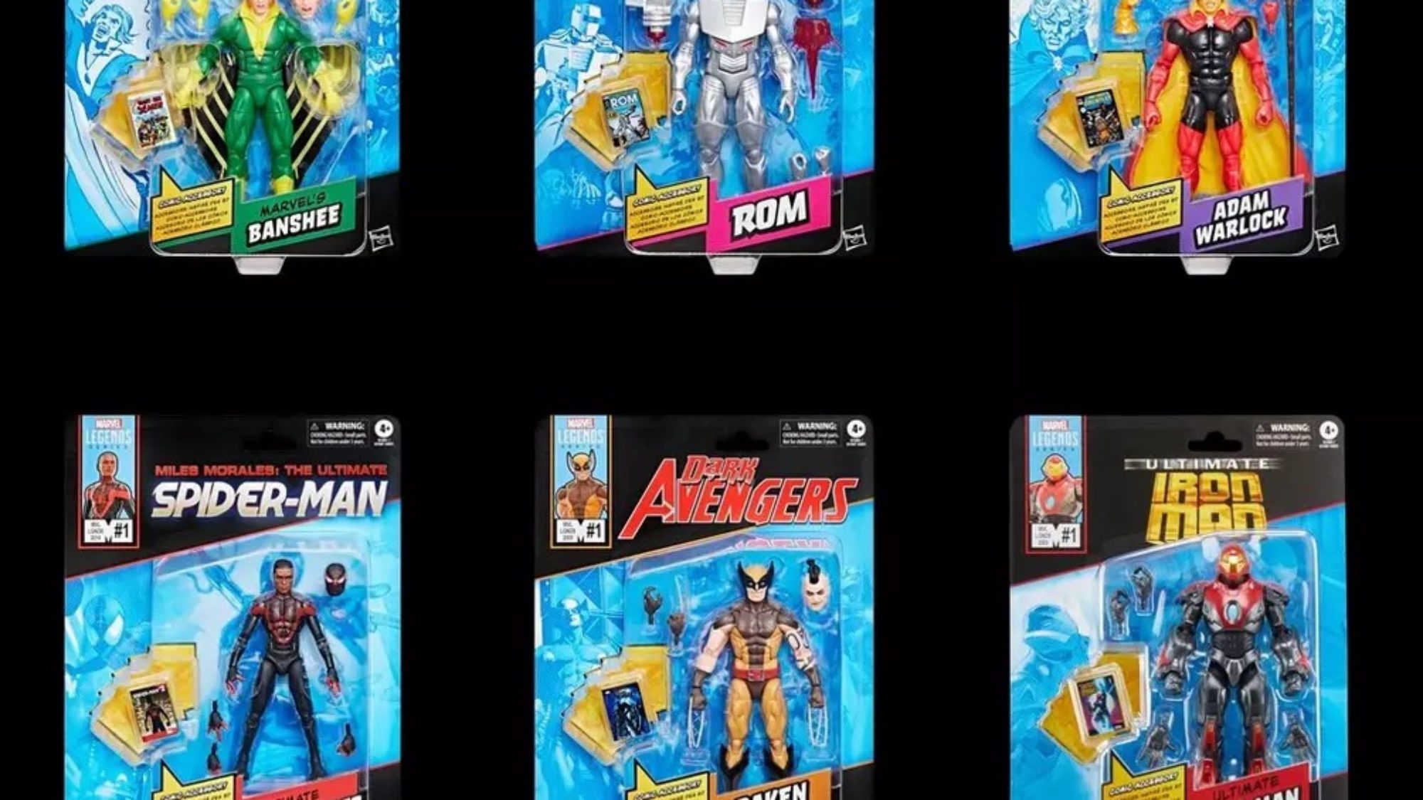 Pre-Orders Arrive for New Marvel Legends Wave with Mini Marvel Comics