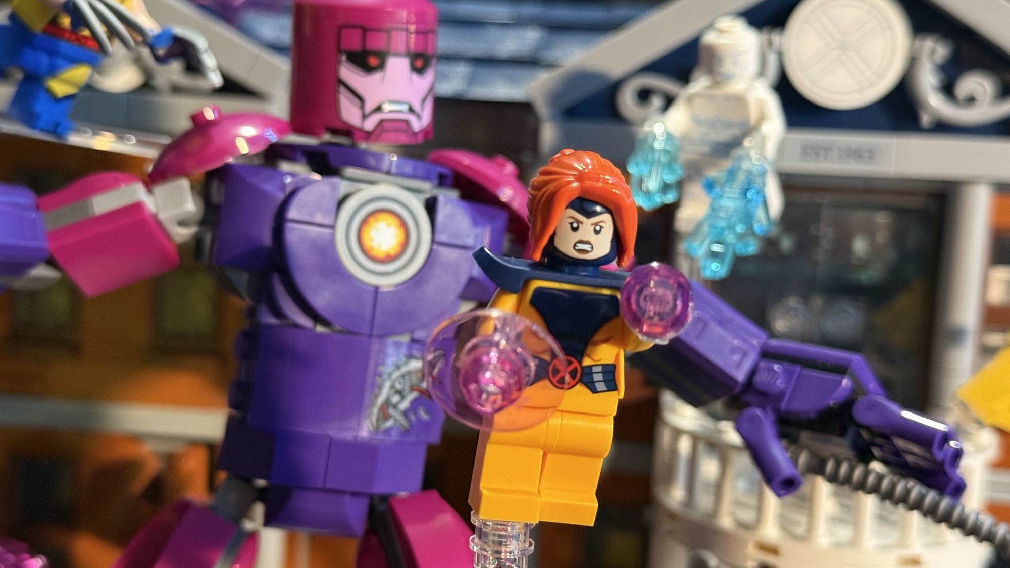 Marvel Comics LEGO X-Men X-Mansion - Omega Level & Mutatis Mutantis