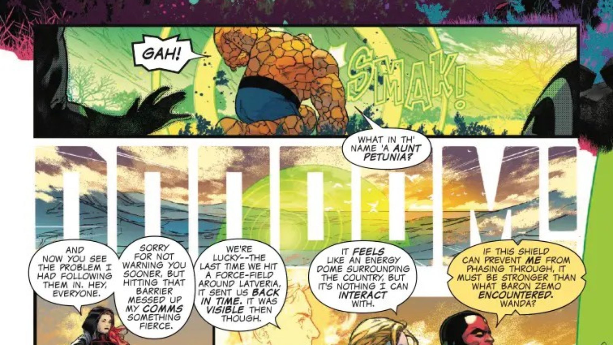 One World Under Doom 1 Preview Doom S Supreme Reality Tv Takeover