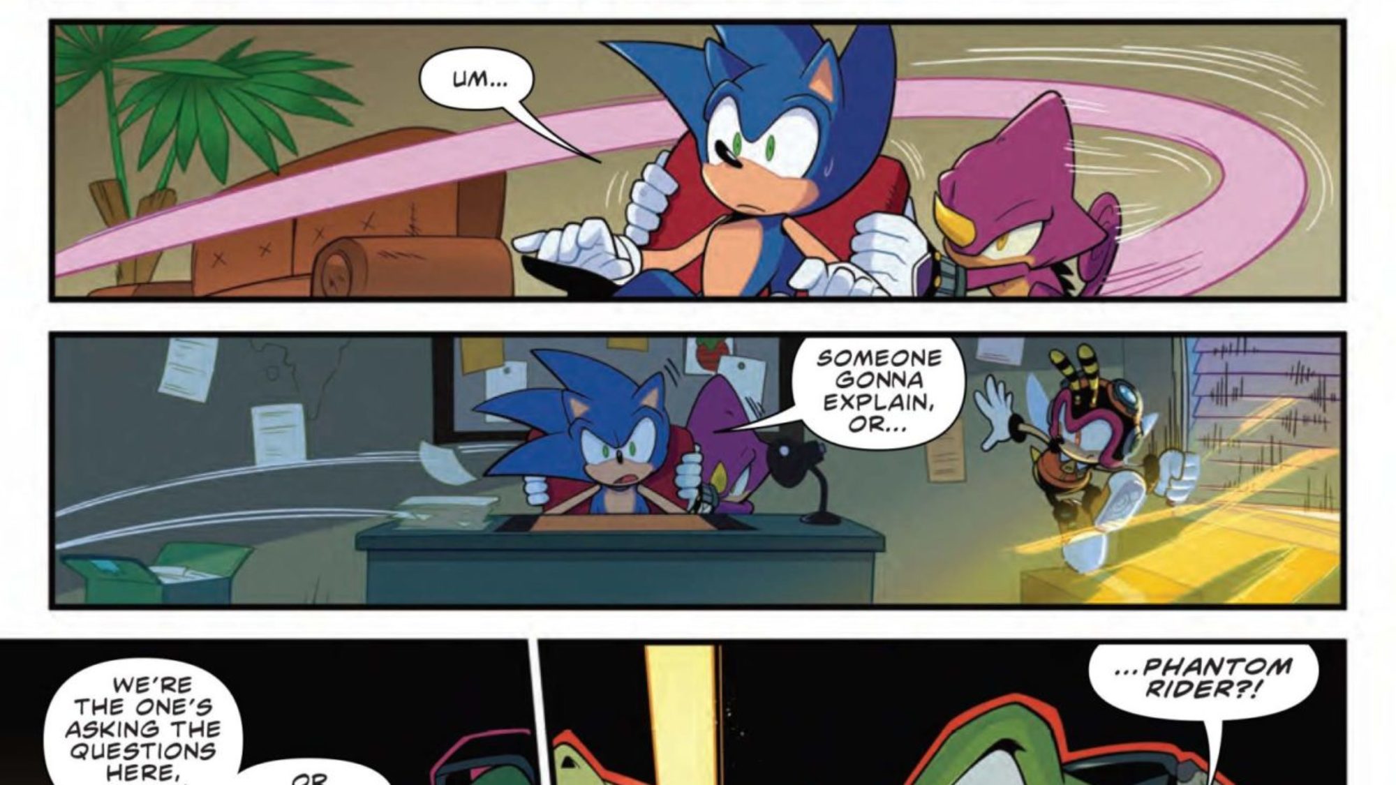 Sonic The Hedgehog #76 Preview: Who's Friend, Who's Foe?