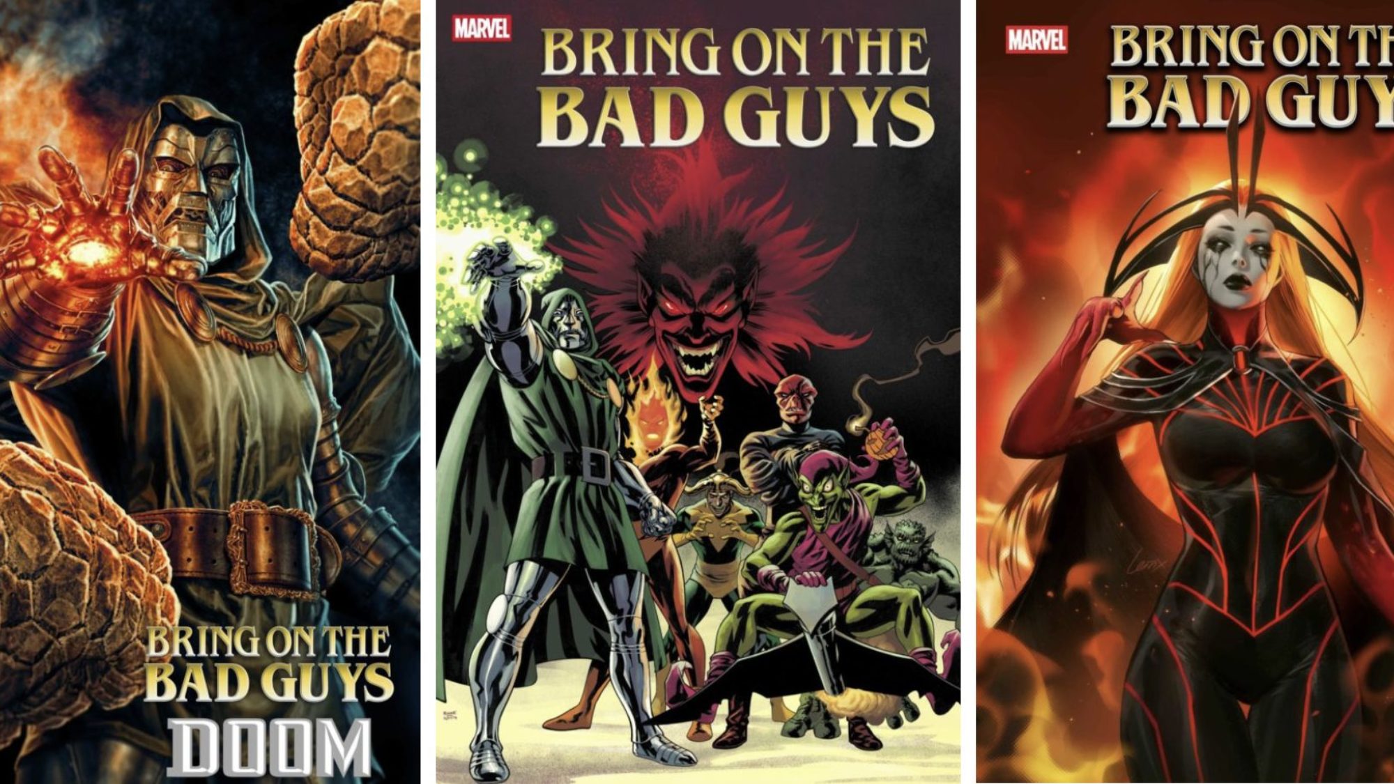 Details For Marvel's Bring On The Bad Guys, Revealed