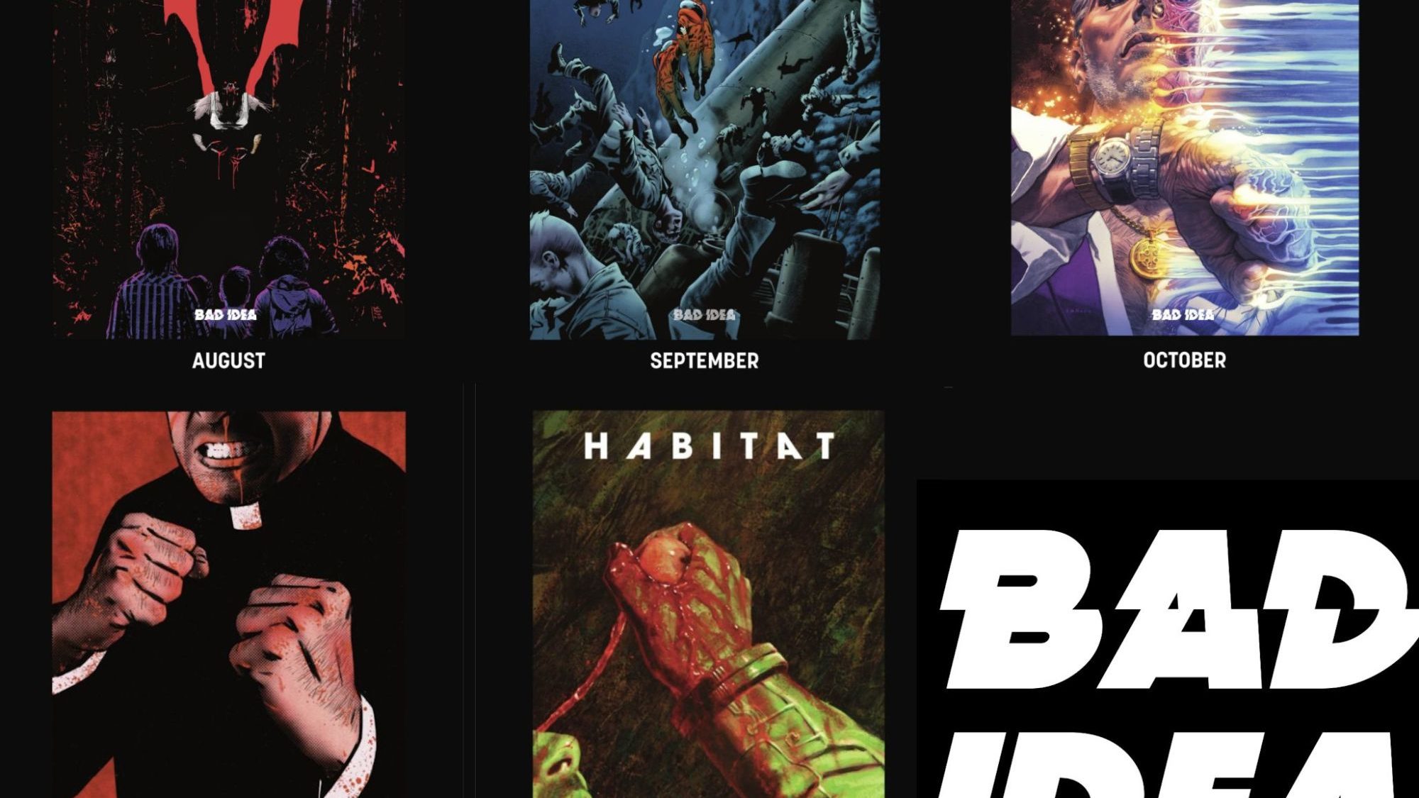 Five New Bad Idea Comics In 2025 Including From Bill Sienkiewicz