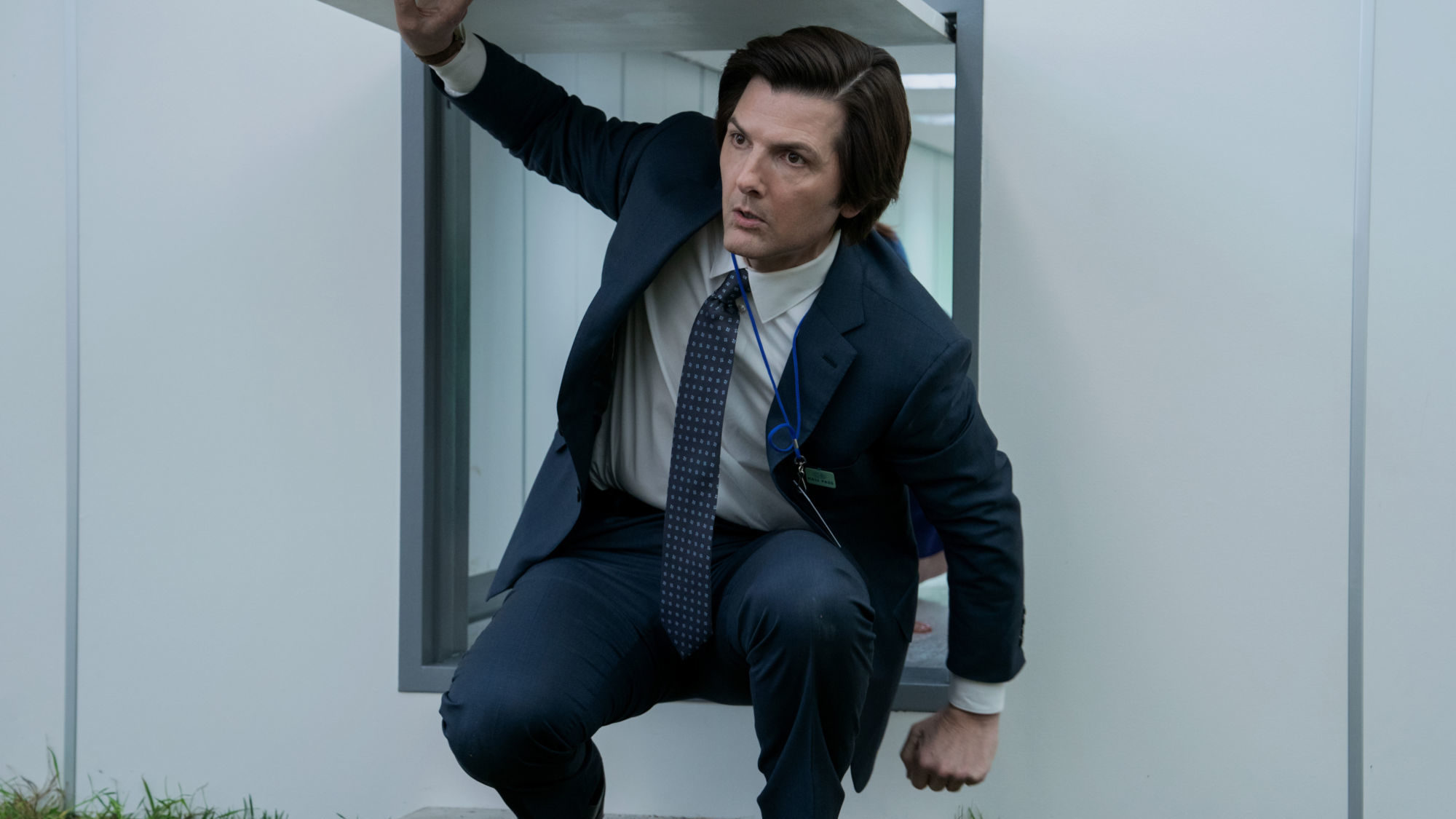 Severance: Adam Scott "Freaked Out" Seeing His Face in Season 1 Ads