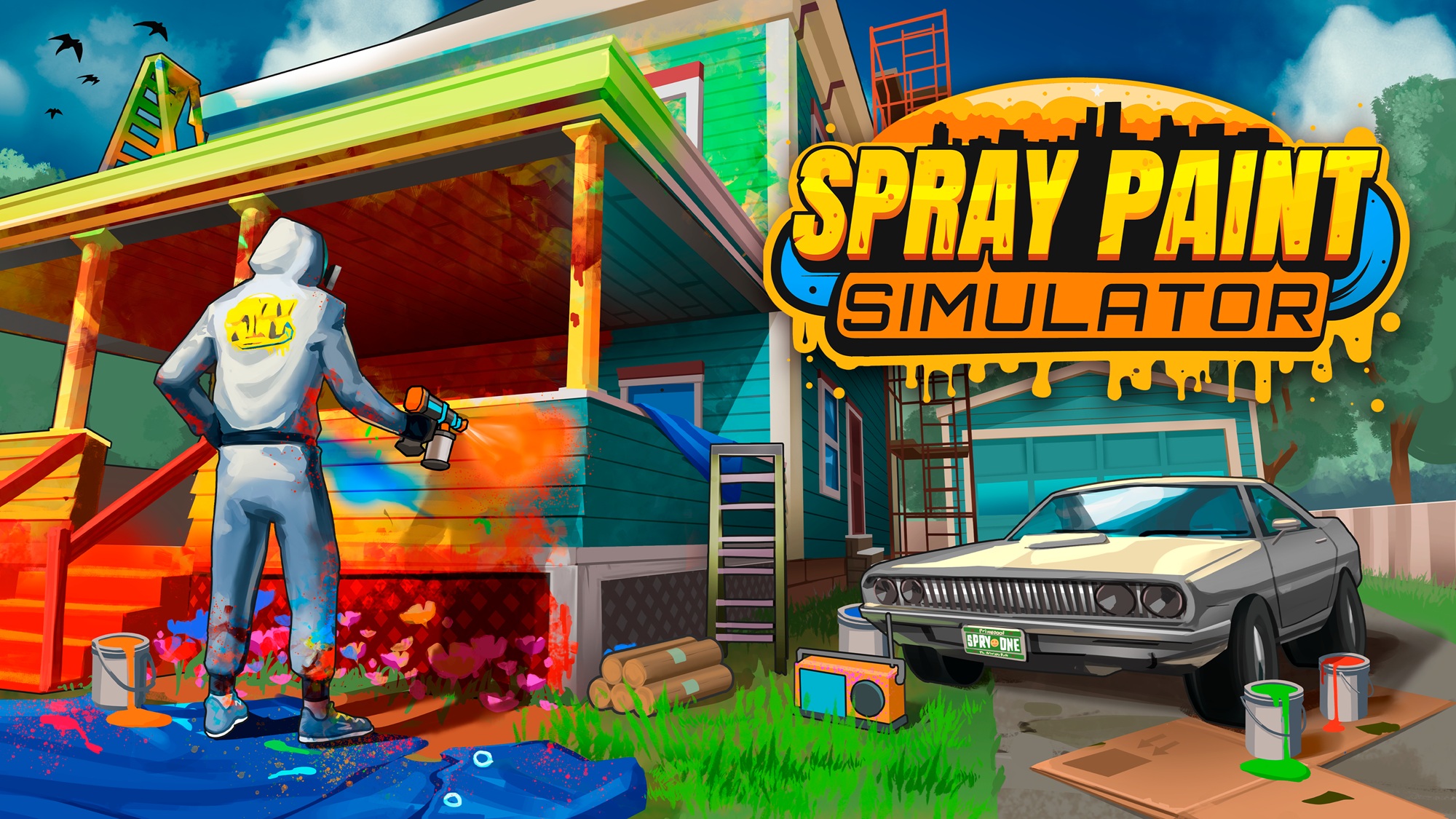 Spray Paint Simulator Confirms July Nintendo Switch Date