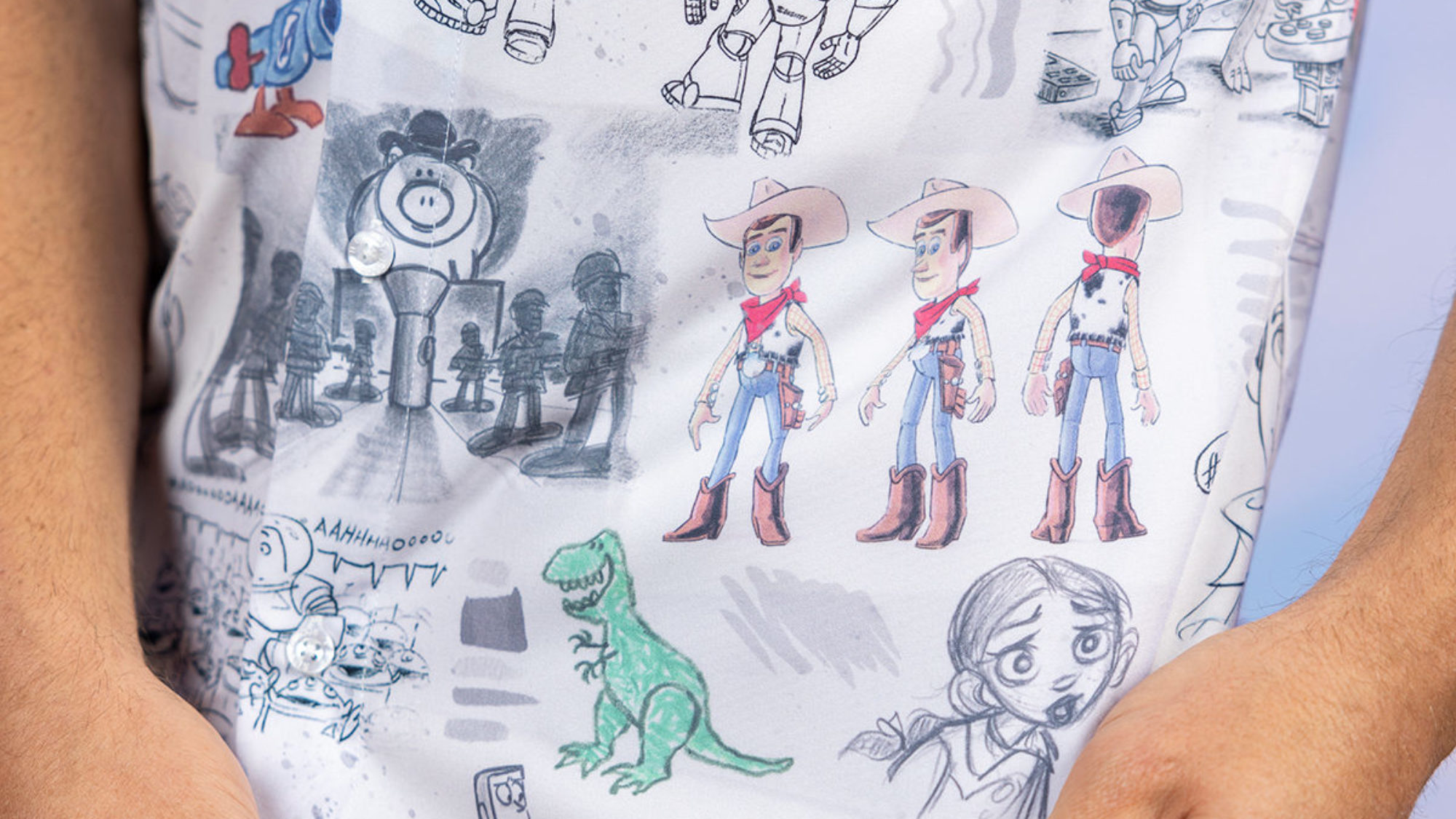 RSVLTS Announces Toy Story 30th Anniversary Button-Down Collection