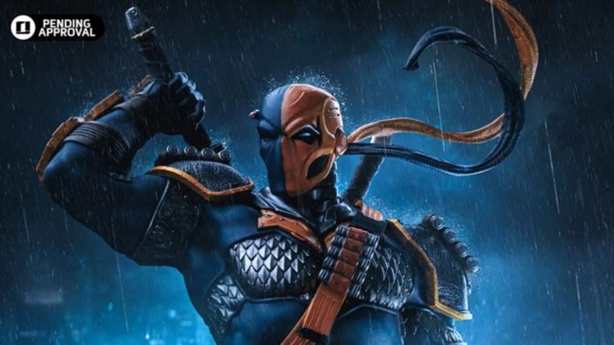 DC Comics Deathstroke Hunts His Next Target with Iron Studios