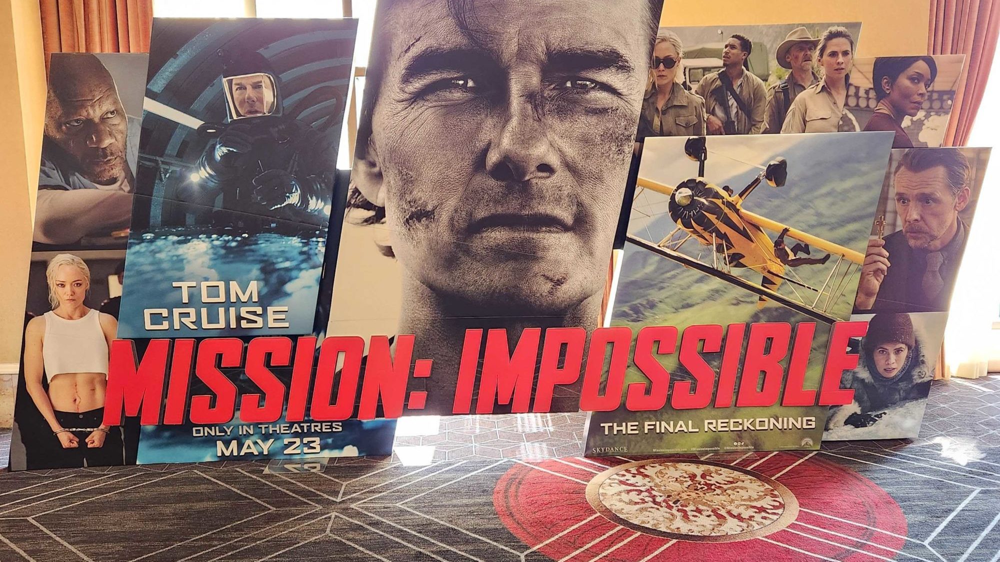 New Mission: Impossible - The Final Reckoning Standee At CinemaCon