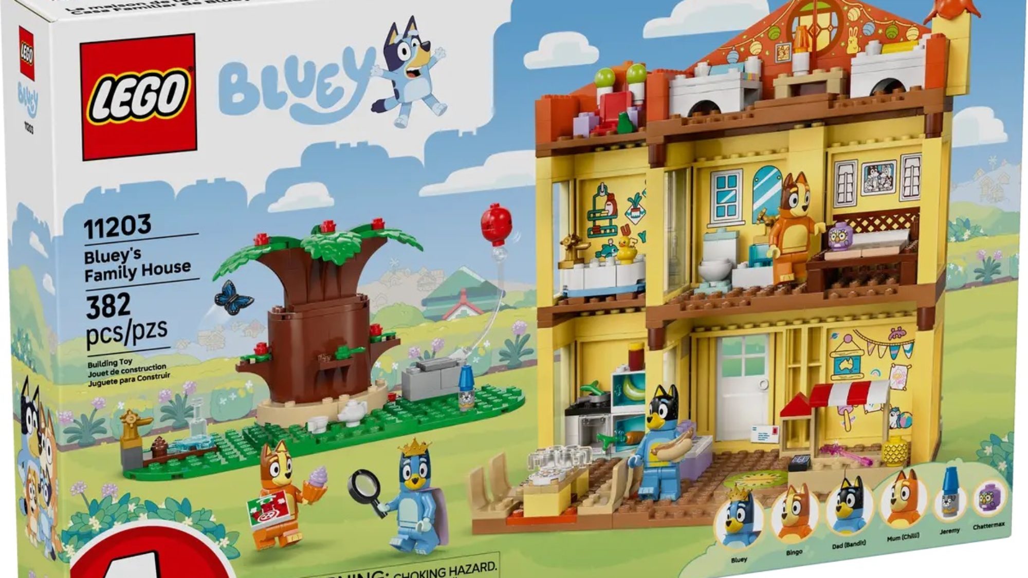 Bluey and Bingo Arrive at LEGO with New Bluey's Family House Set