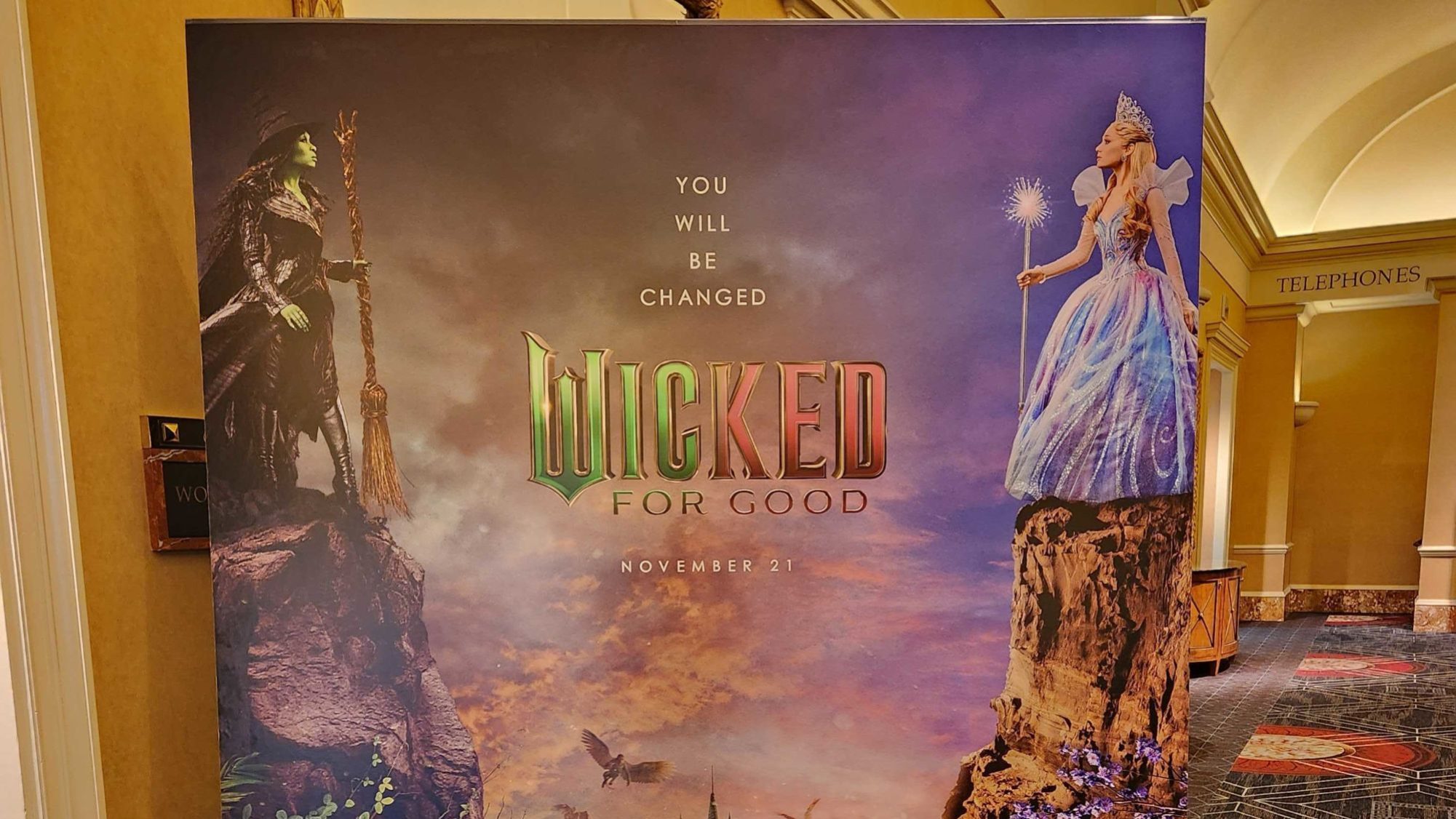 Wicked: For Good Debuts First Poster At CinemaCon 2025