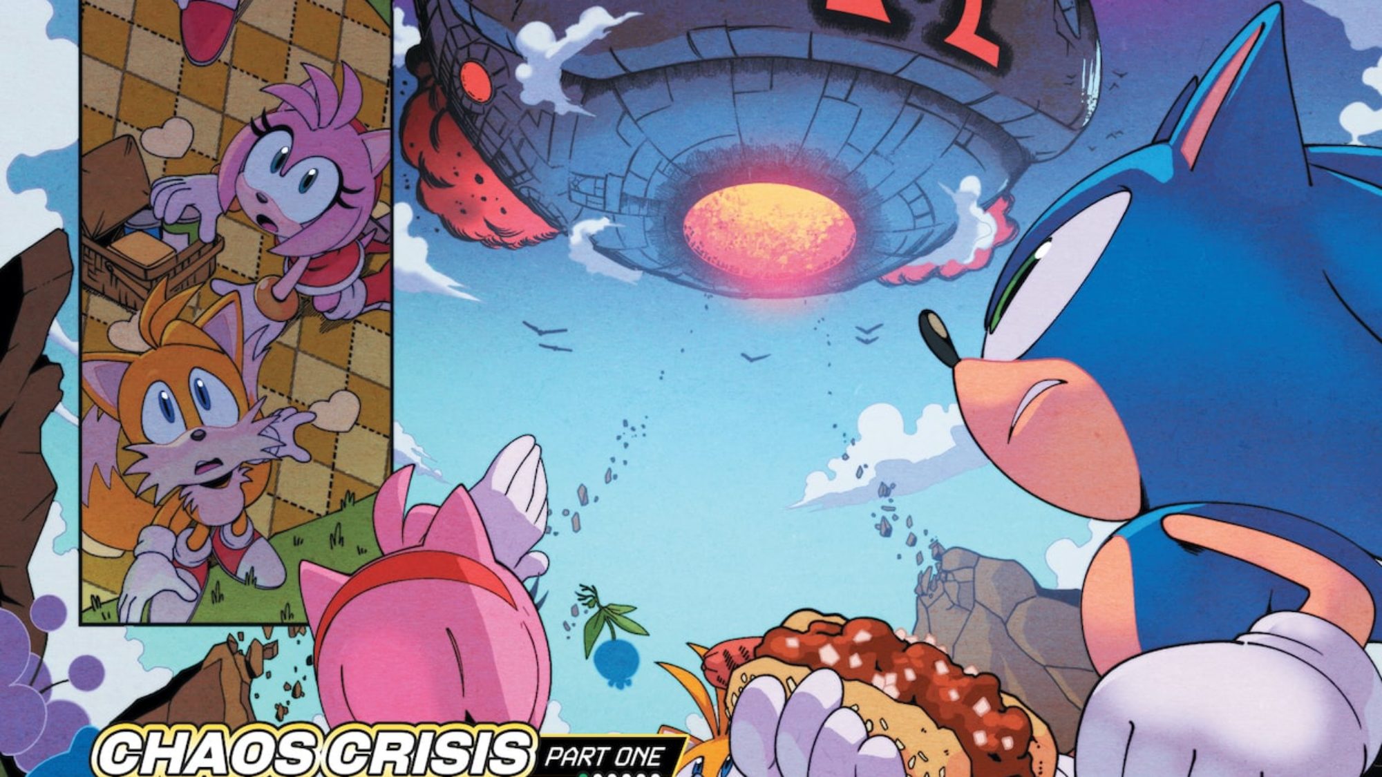 DC x Sonic the Hedgehog #1 Preview: Fast Friends Fight Darkseid