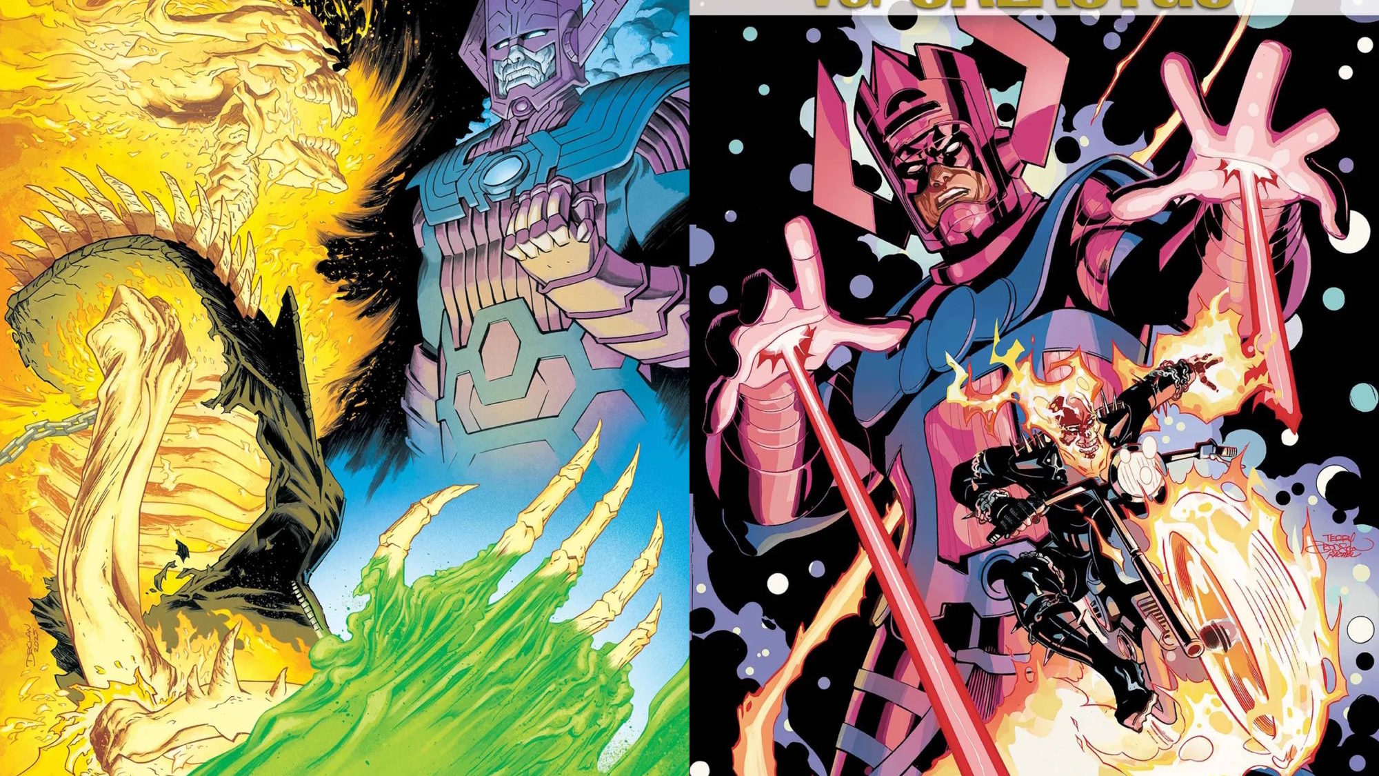 Ghost Rider Vs Galactus By JMS & Juan Ferreyra from Marvel In June