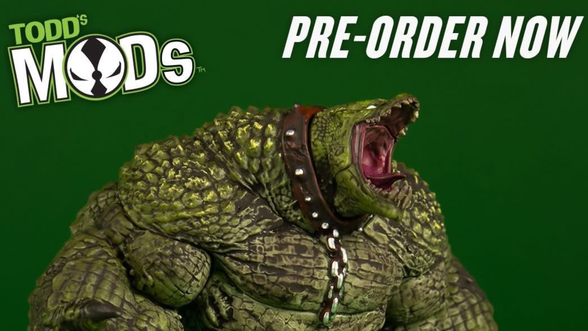Killer Croc Enters the Sewer with McFarlane DC Comics Todd’s MODs