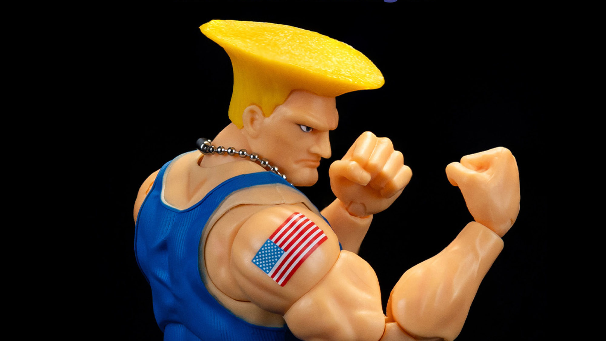 Jada Toys Unveils Ultra Street Fighter II Guile (Player 2) Figure